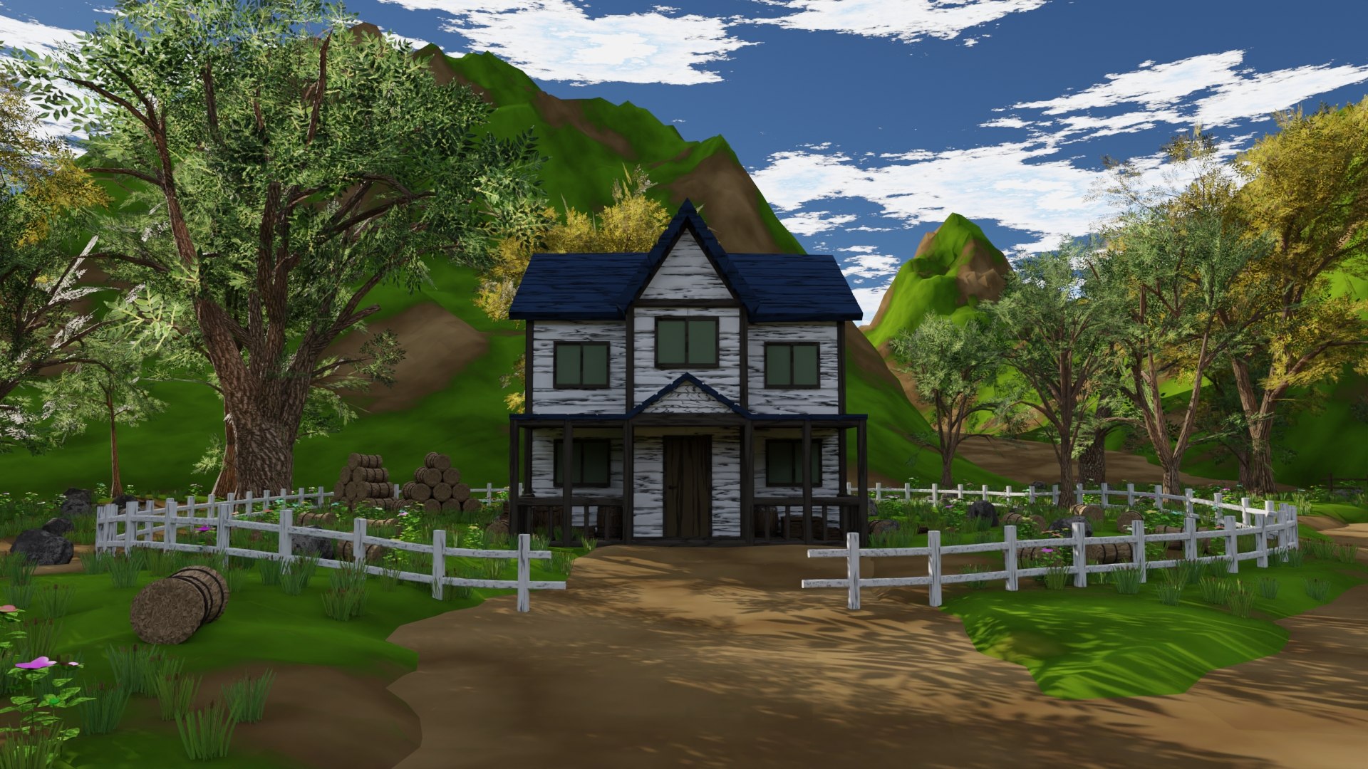 3D Model Farm Field - TurboSquid 2155568