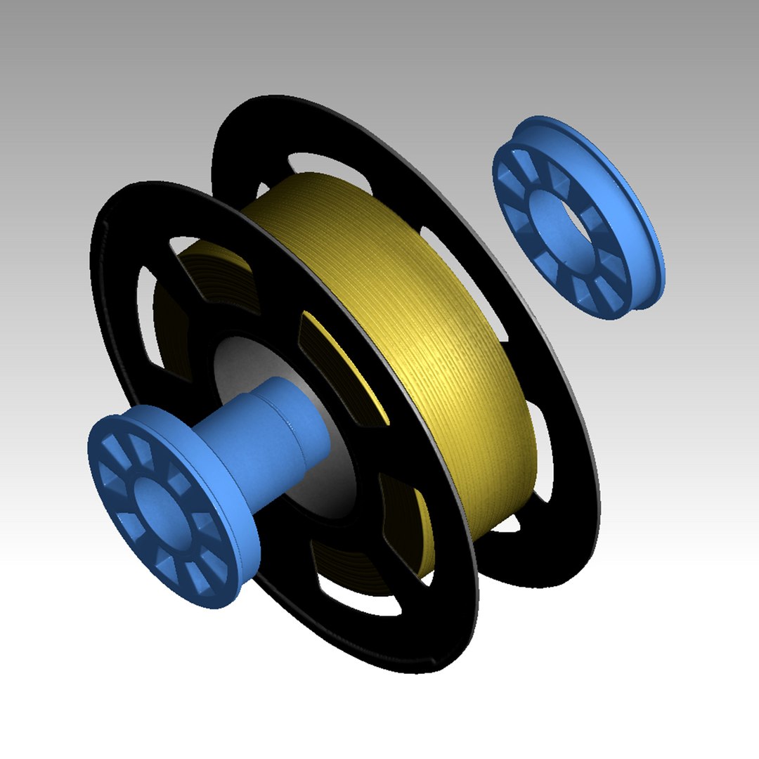 30 Mm 3D Printer Filament Spool Holder 3D Model - TurboSquid 2258677