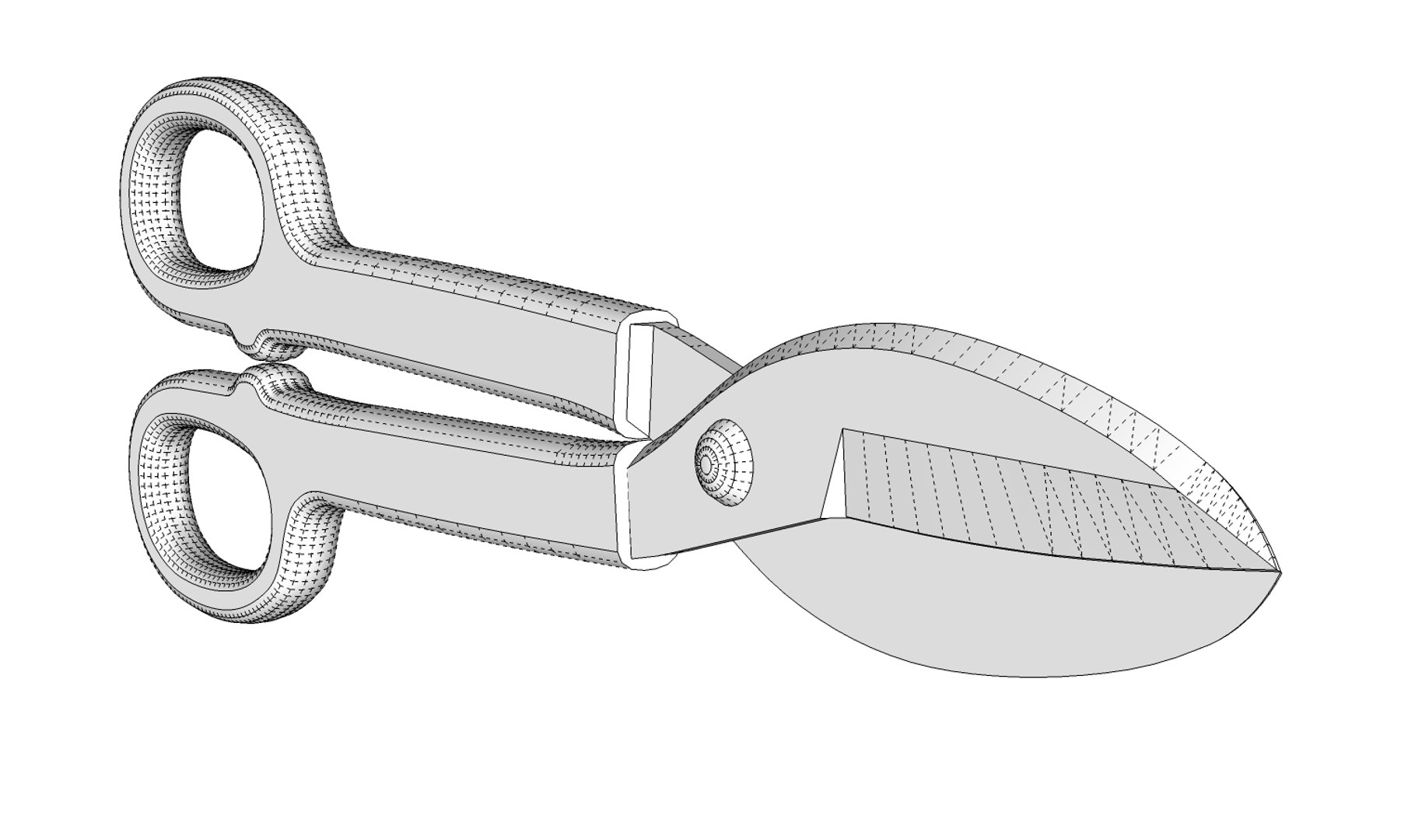 Tin Snips 3D Model - TurboSquid 1365748