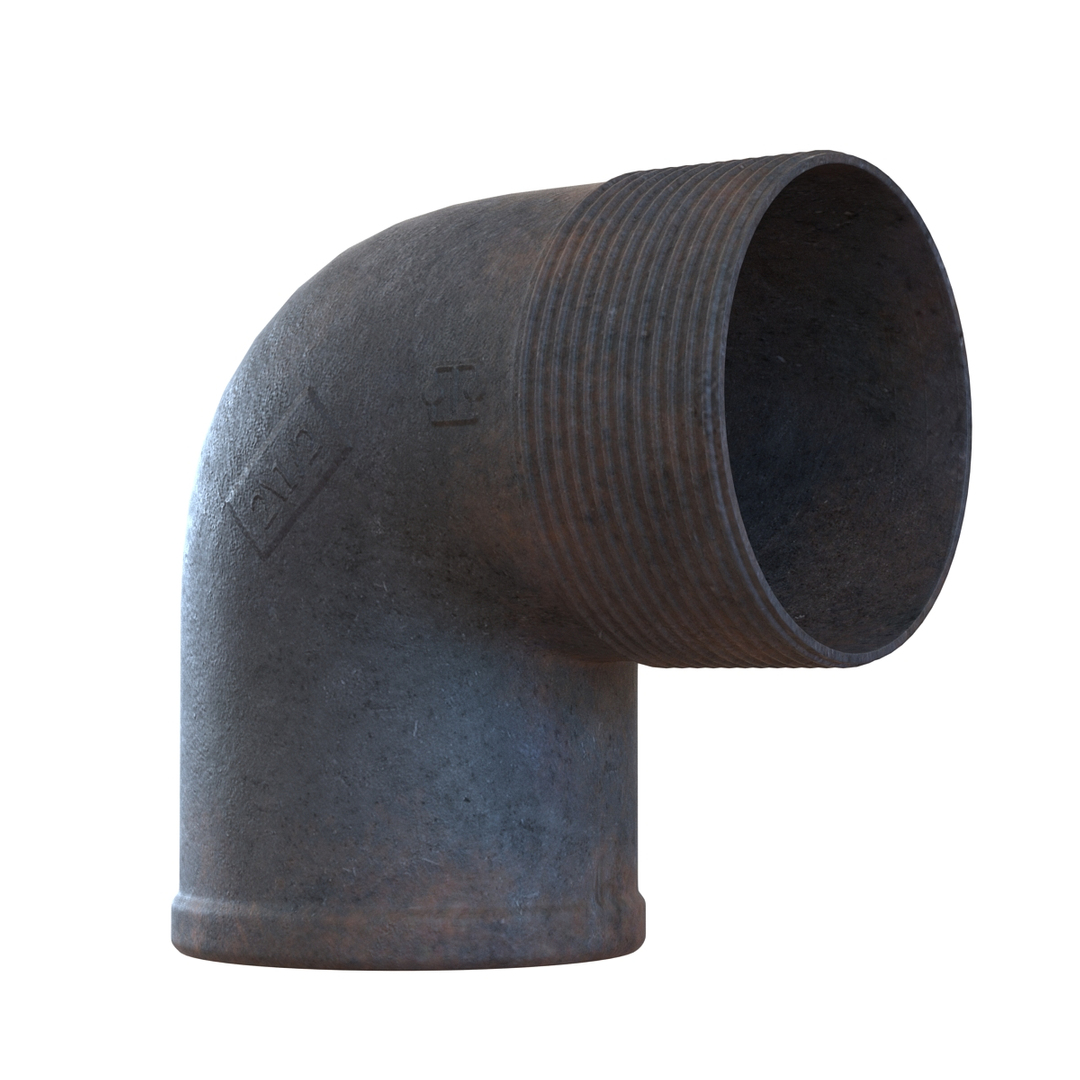 max iron pipe elbow
