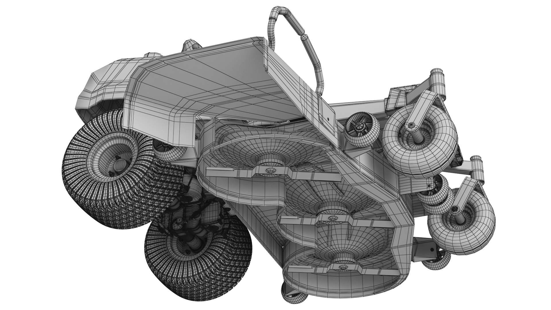 3D Riding Lawn Mowers - TurboSquid 2154777