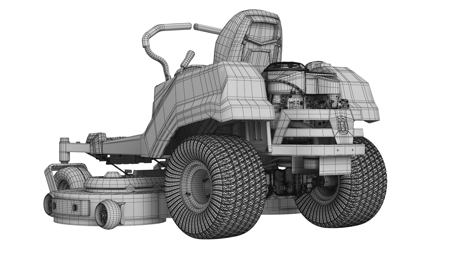 3D Riding Lawn Mowers - TurboSquid 2154777