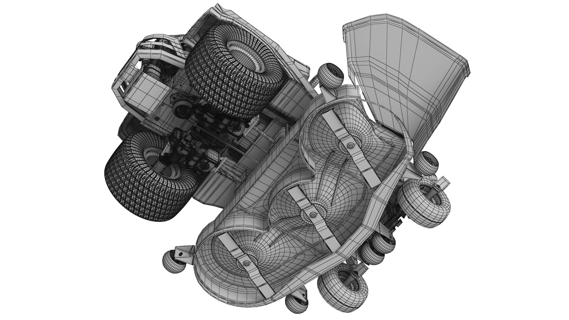 3D Riding Lawn Mowers - TurboSquid 2154777