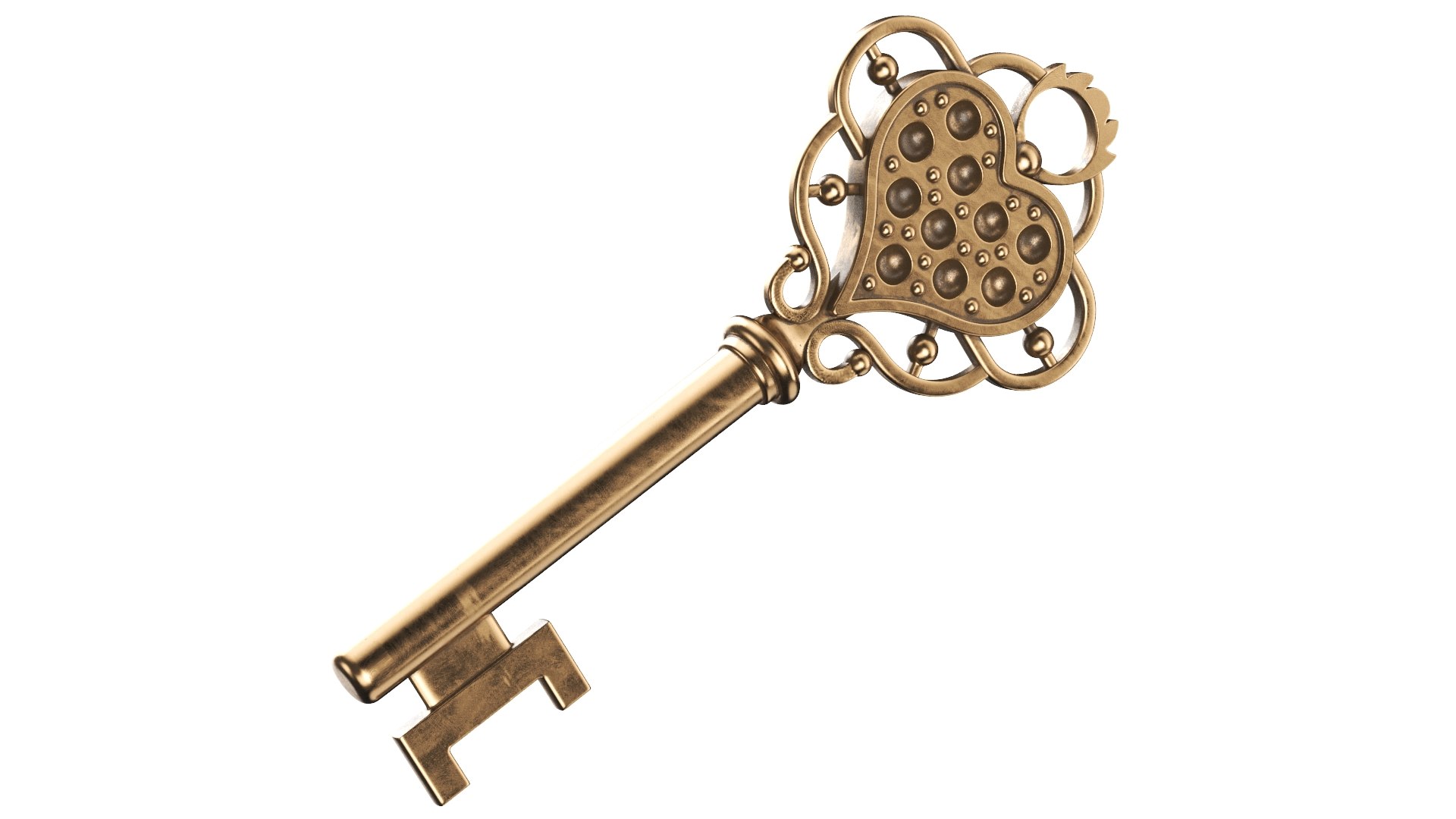 3D Detailed Skeleton Key 04 Model - TurboSquid 2186036