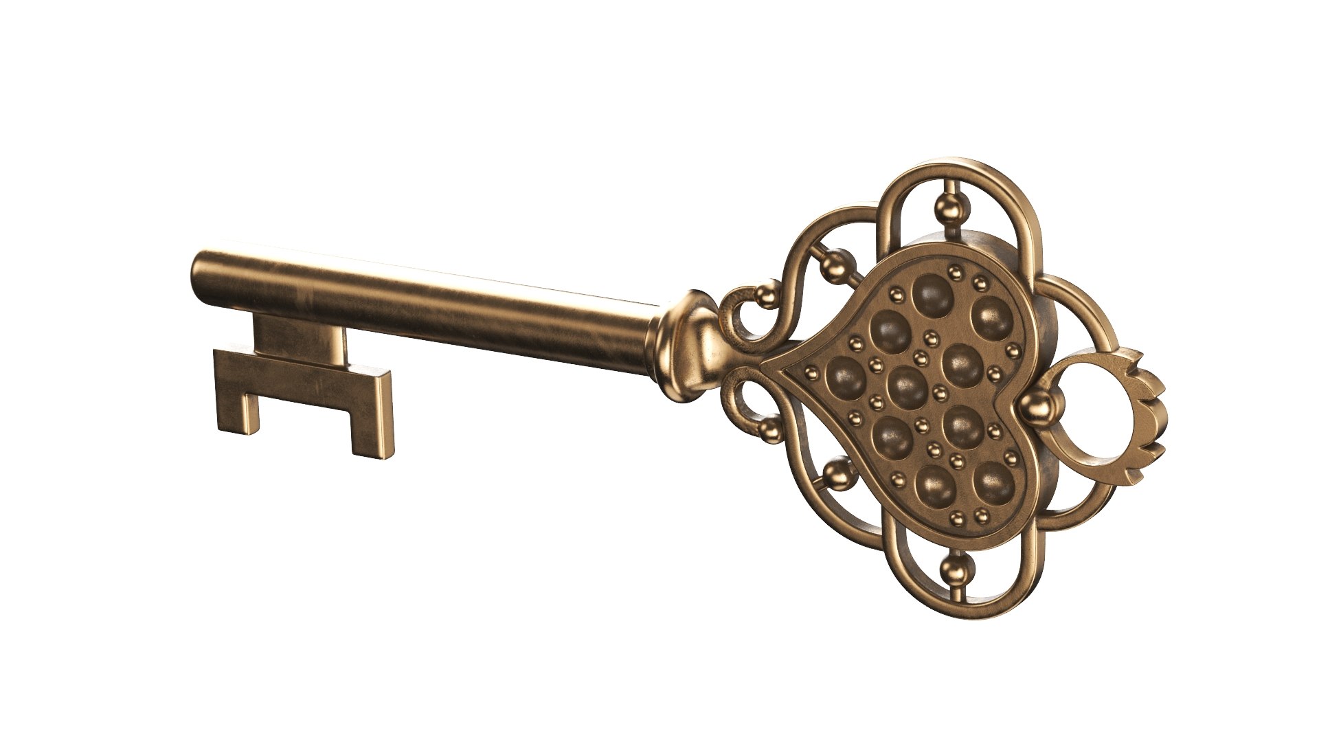 3D Detailed Skeleton Key 04 Model - TurboSquid 2186036