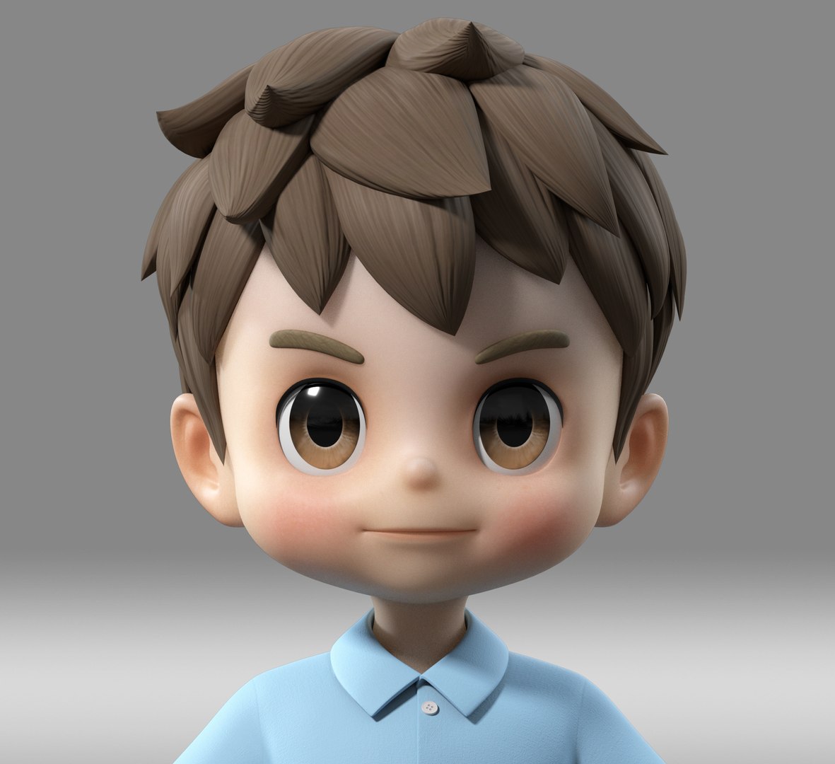 Kid Boy Child 3D Model - TurboSquid 1617923