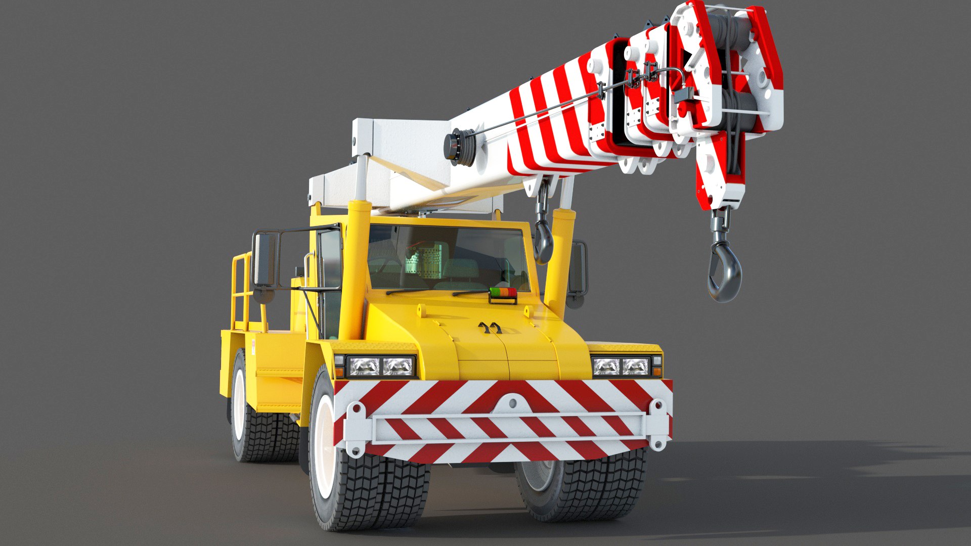 3D Franna 18t Crane Model - TurboSquid 2315951