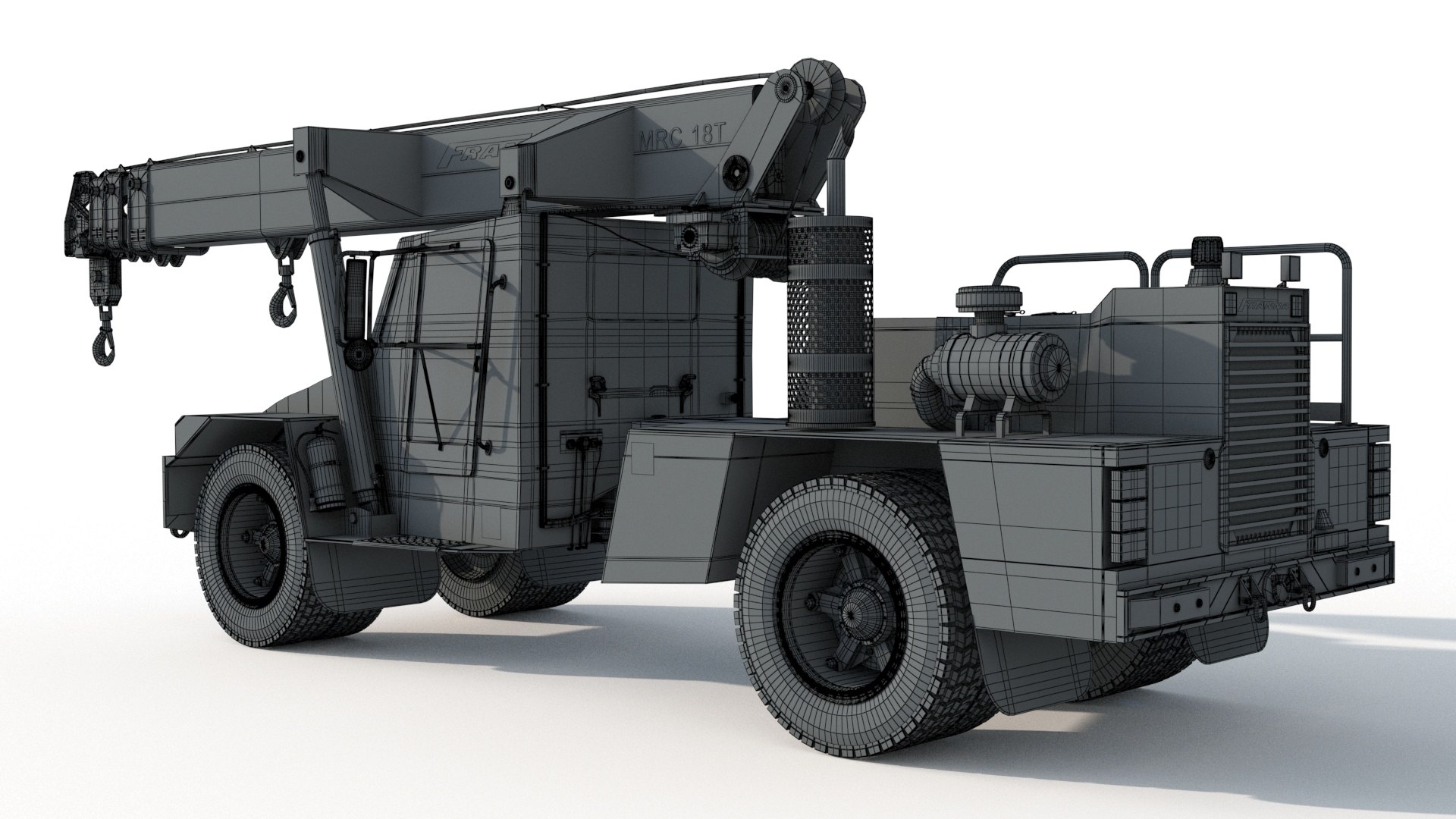 3D Franna 18t Crane Model - TurboSquid 2315951