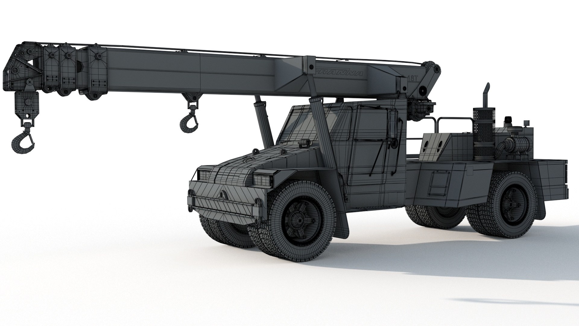 3D Franna 18t Crane Model - TurboSquid 2315951