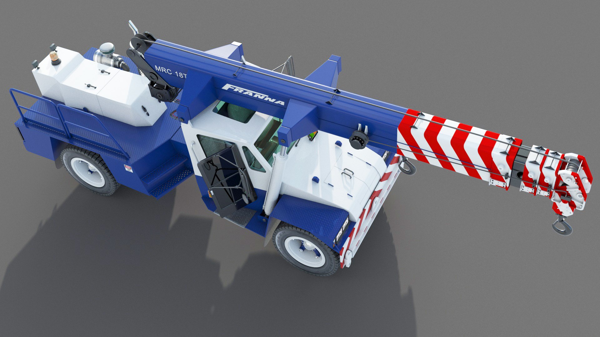 3D Franna 18t Crane Model - TurboSquid 2315951