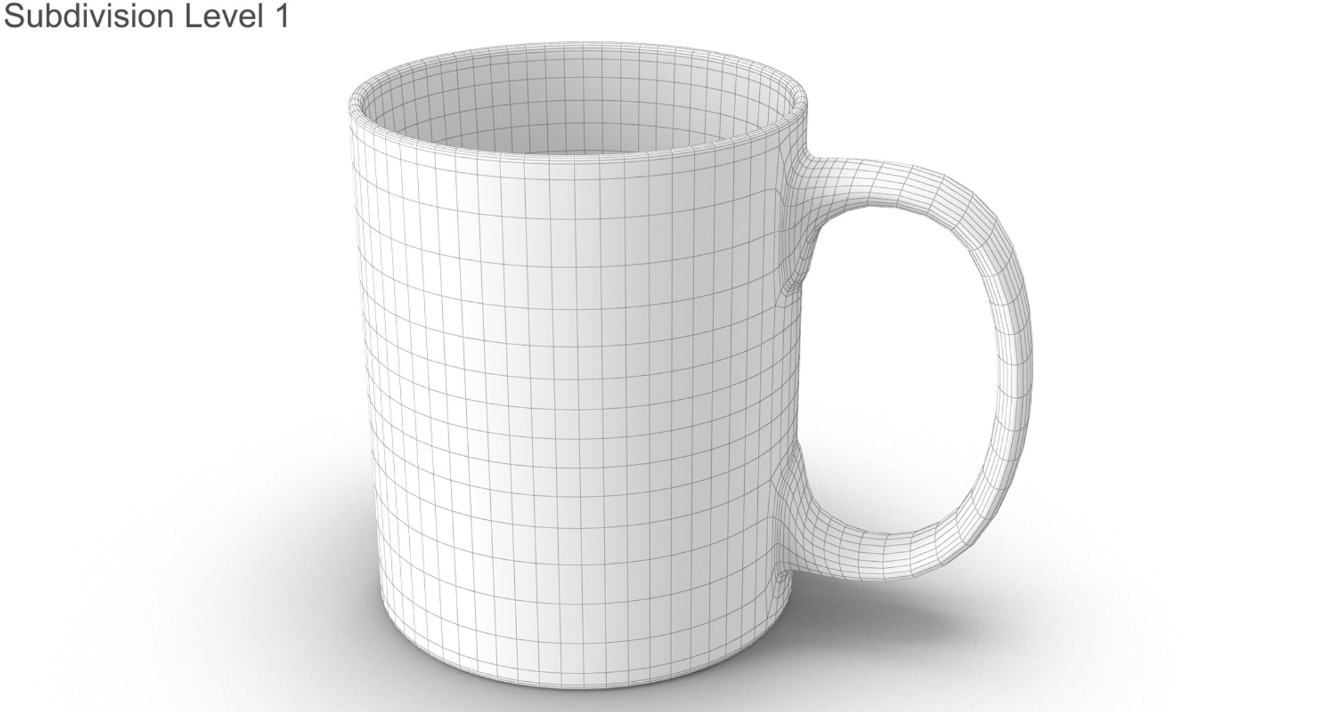 3d model cup