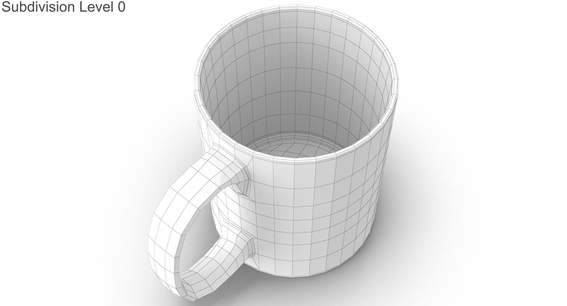 3d model cup