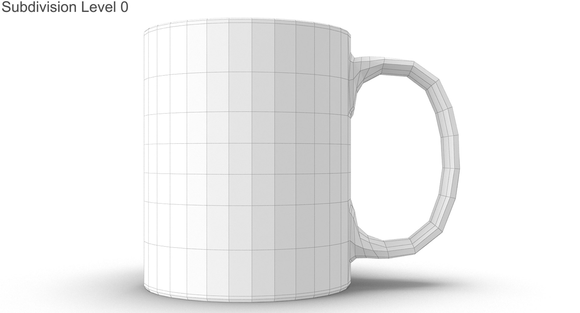 3d model cup