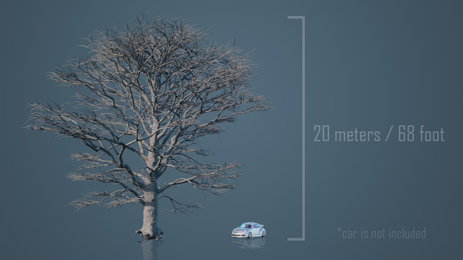 3D Big Dead Trees - TurboSquid 1815248