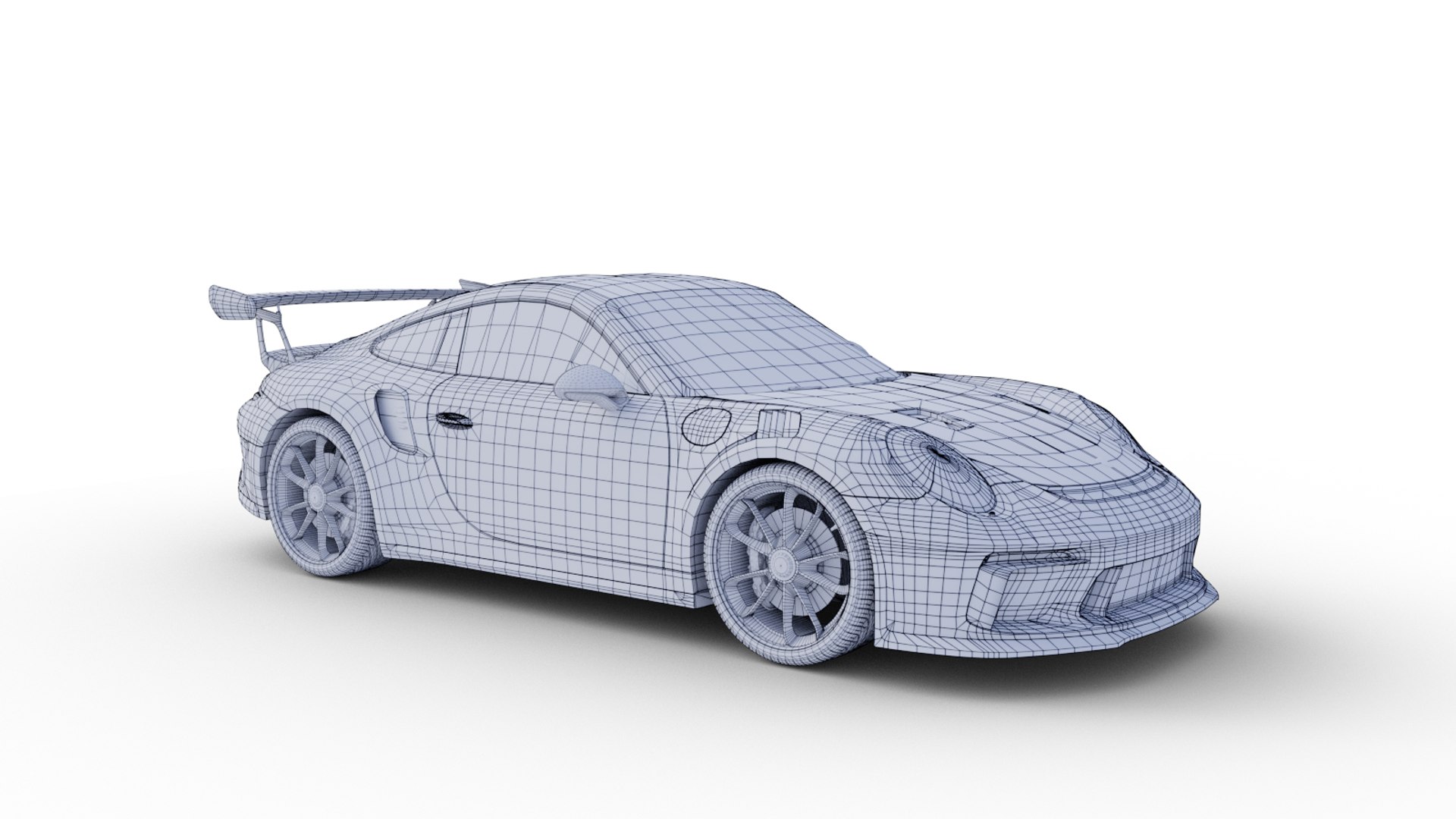 Porsche 911 Gt3 Rs 3D Model - TurboSquid 1310428