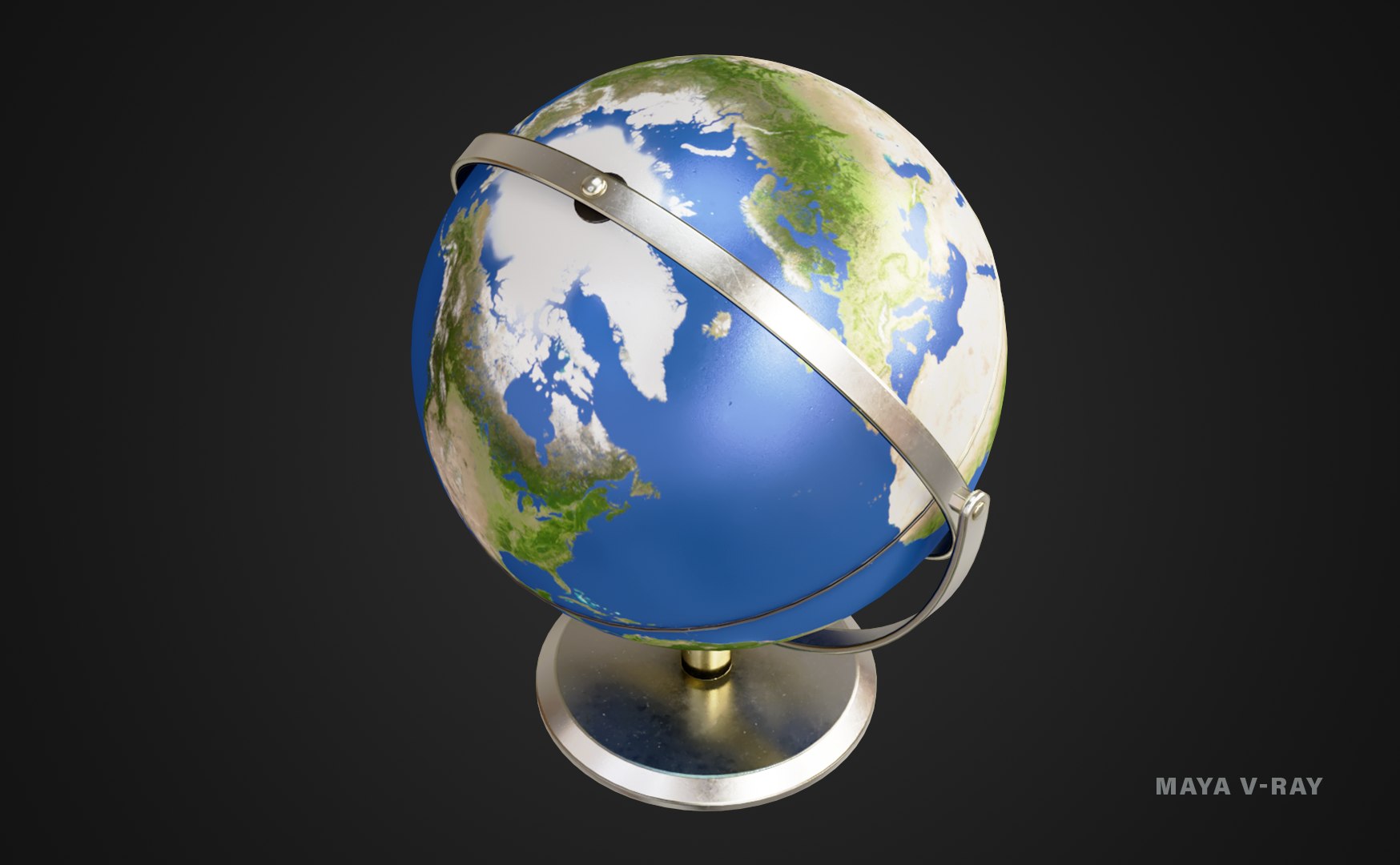 3D Earth Globe - TurboSquid 2011060