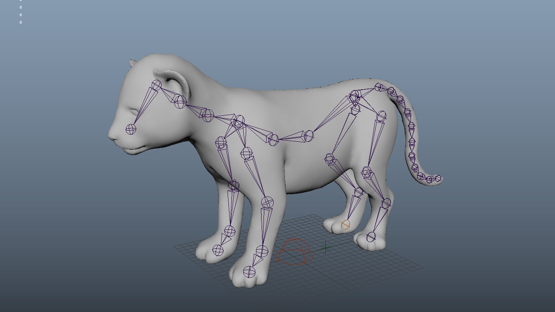 Lion baby 3D model - TurboSquid 1617303