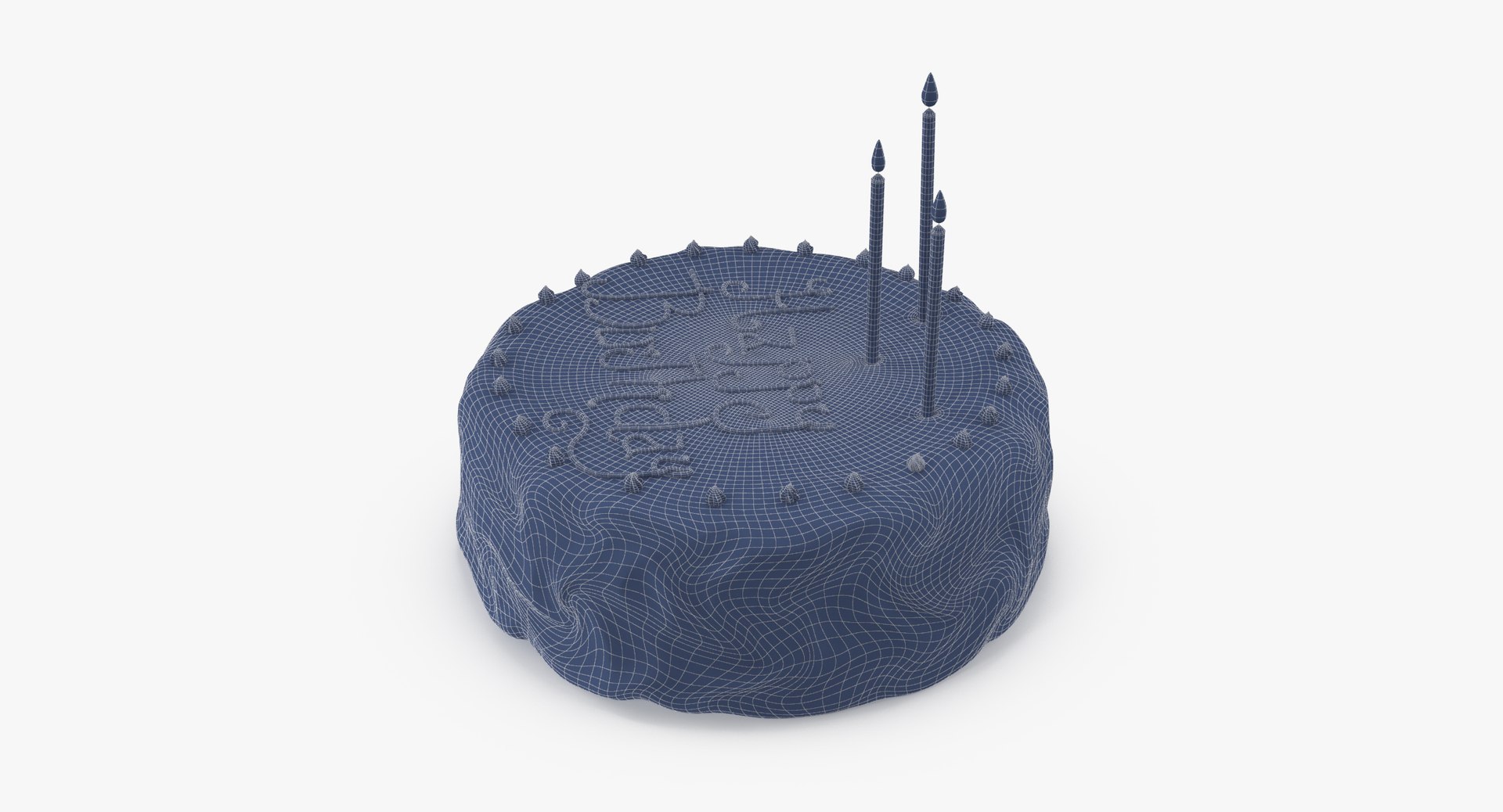 Cake 01 3d Model