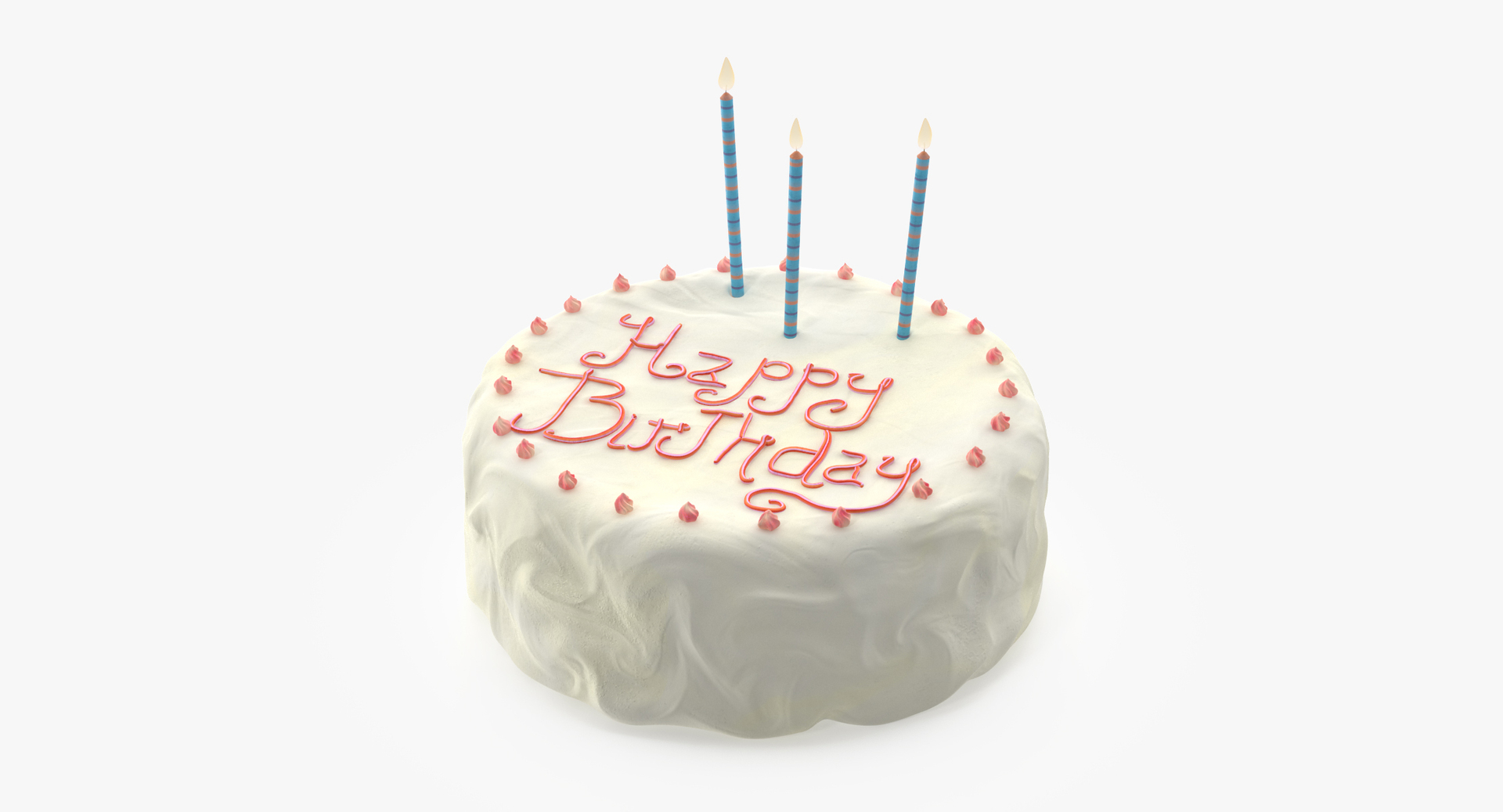 Cake 01 3d Model