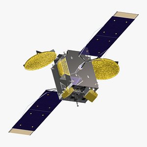 3d Model Orbiting Geo Cob