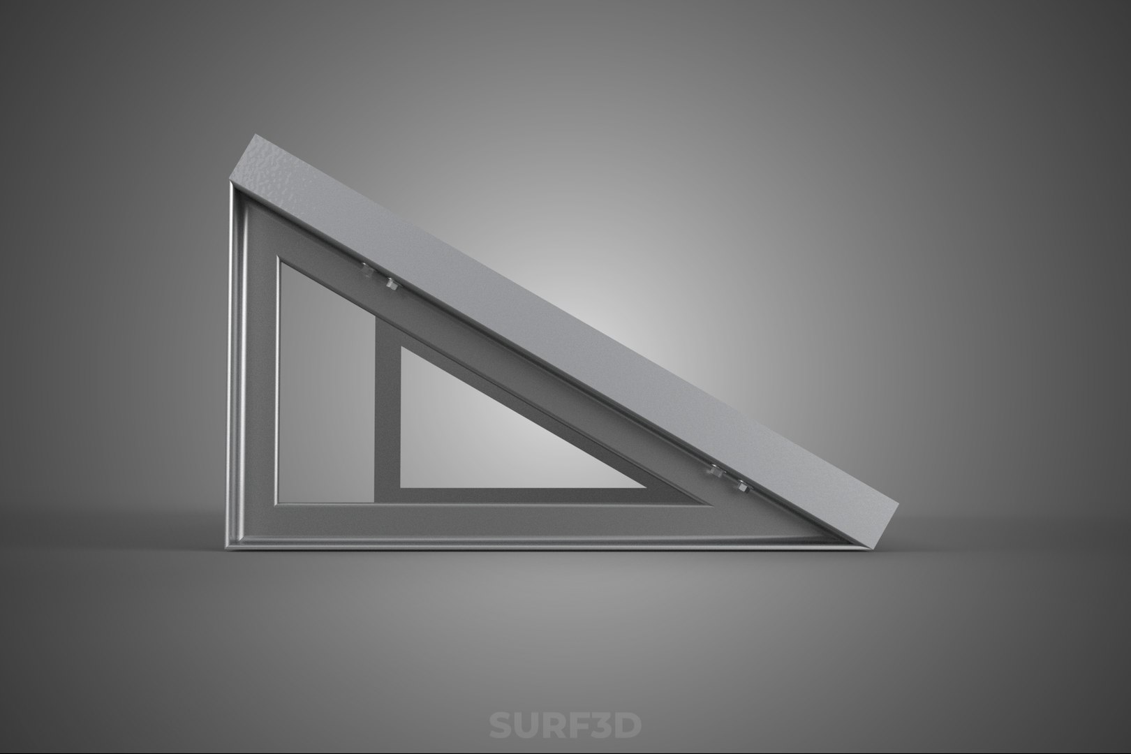 ANGLED STAND PV SOLAR PANEL MODULE CELL PHOTOVOLTAIC RENEWABLE 3D Model ...