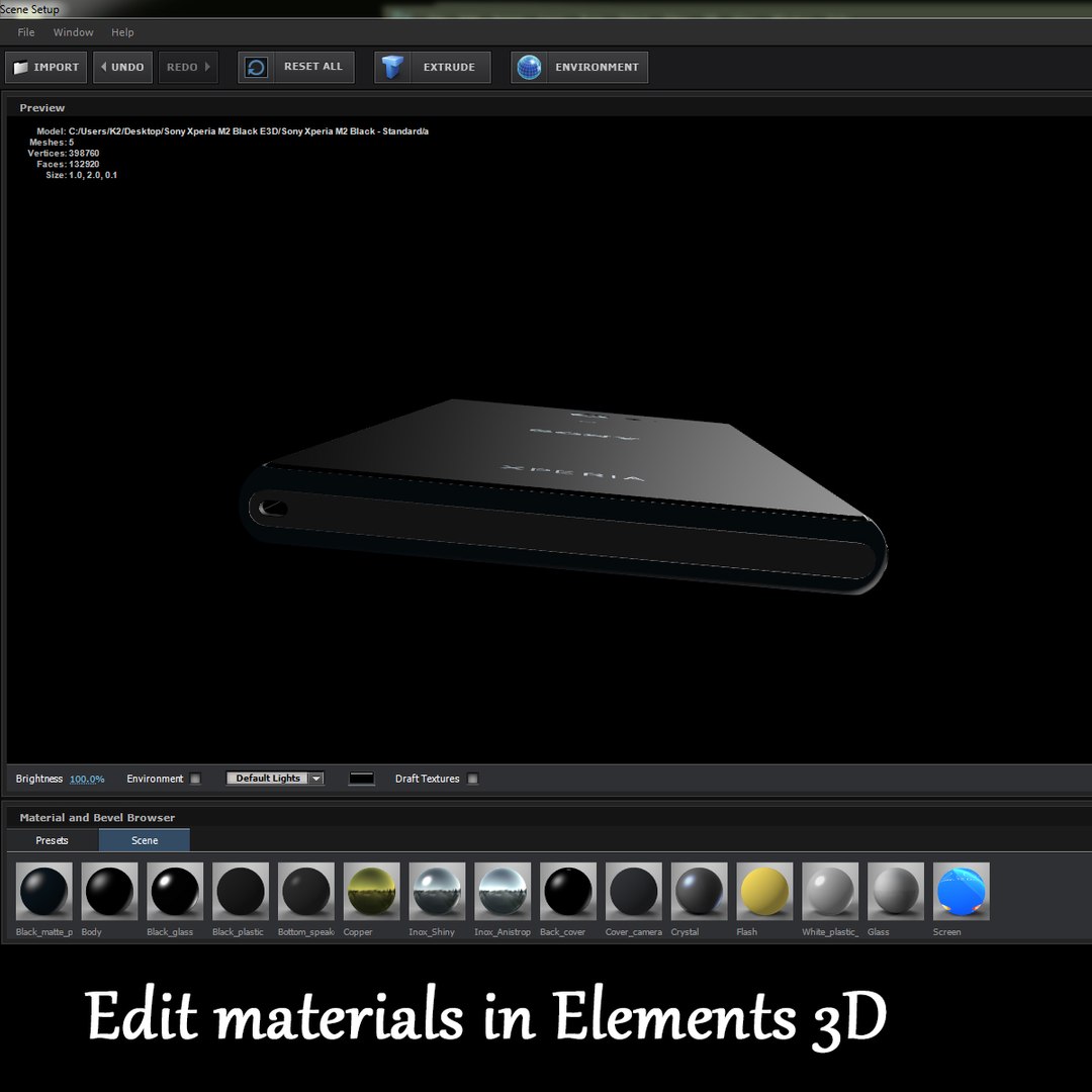 3d Model - Element