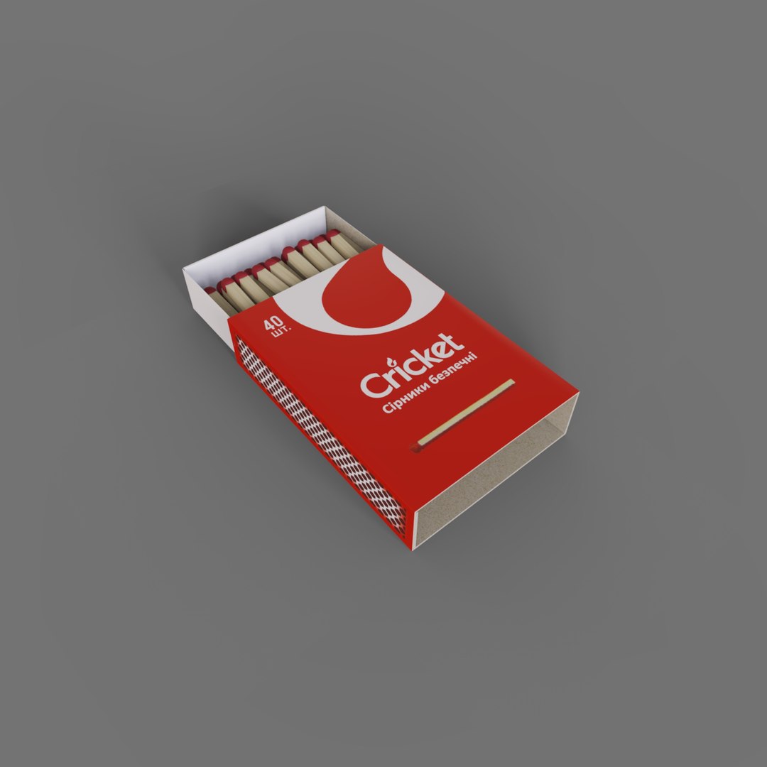 3D Model Matches Cricket - TurboSquid 2252075