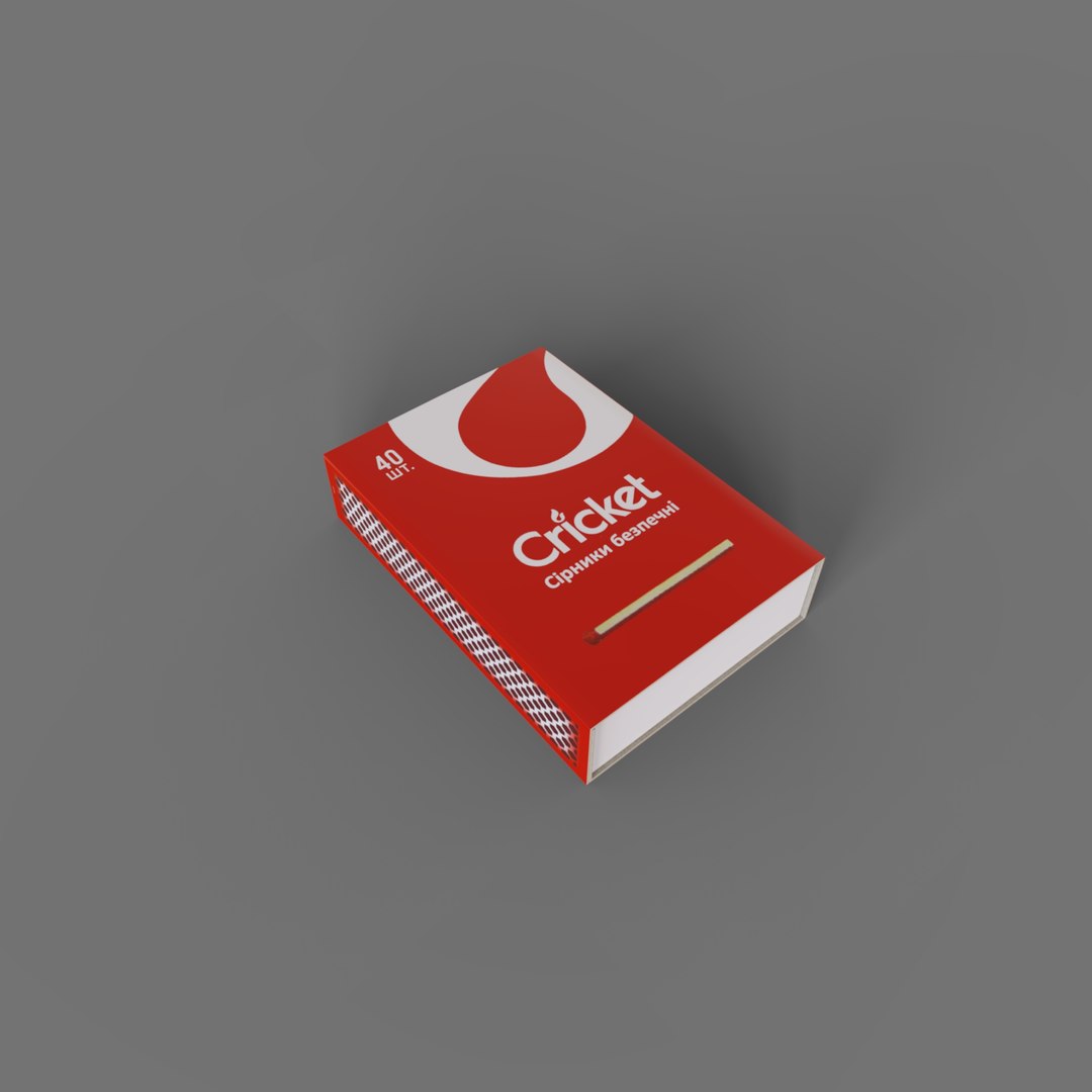 3D Model Matches Cricket - TurboSquid 2252075