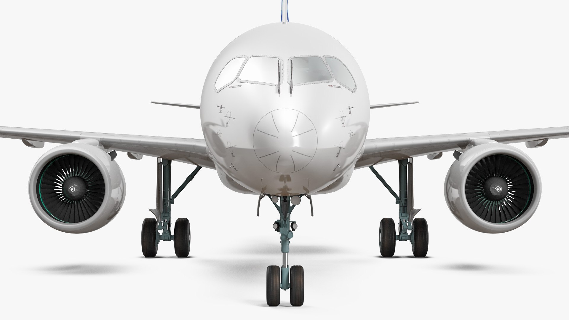 Airbus a220 100 simple 3D model - TurboSquid 1575412