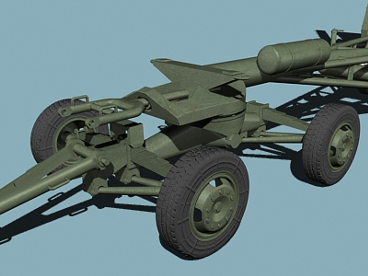 3dsmax German V-2 Missile Wwii