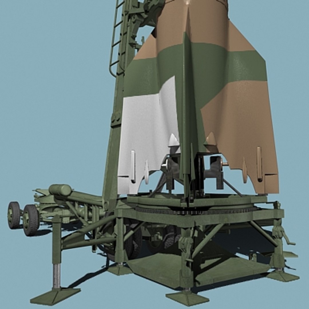 3dsmax German V-2 Missile Wwii