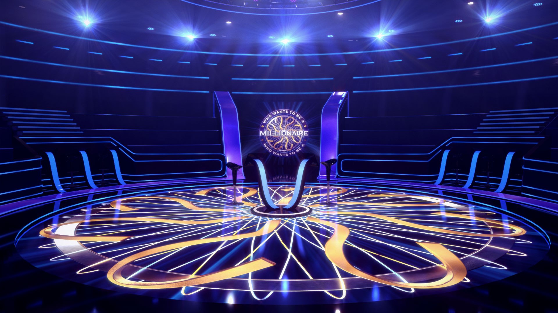 Millionaire TV Studio Modern Set Collecion 3D 3D - TurboSquid 1890884
