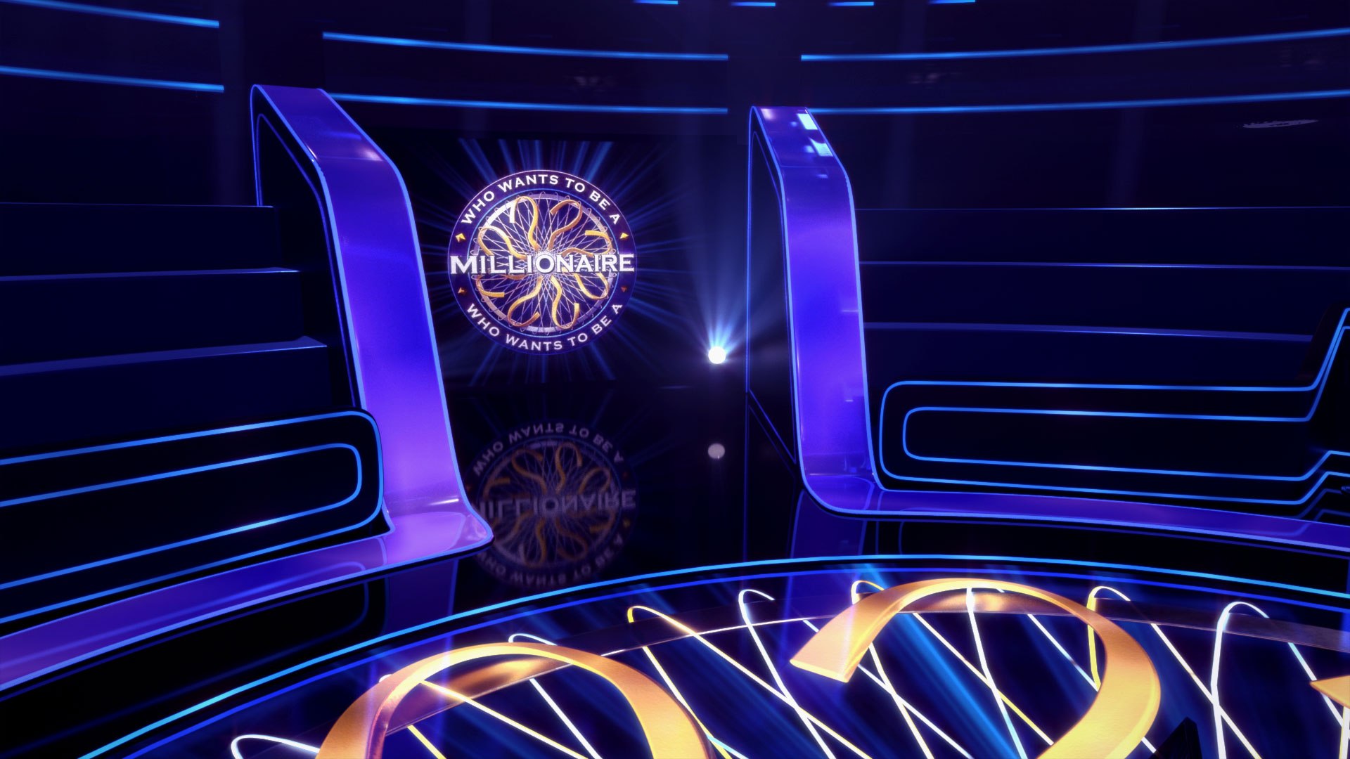 Millionaire TV Studio Modern Set Collecion 3D 3D - TurboSquid 1890884