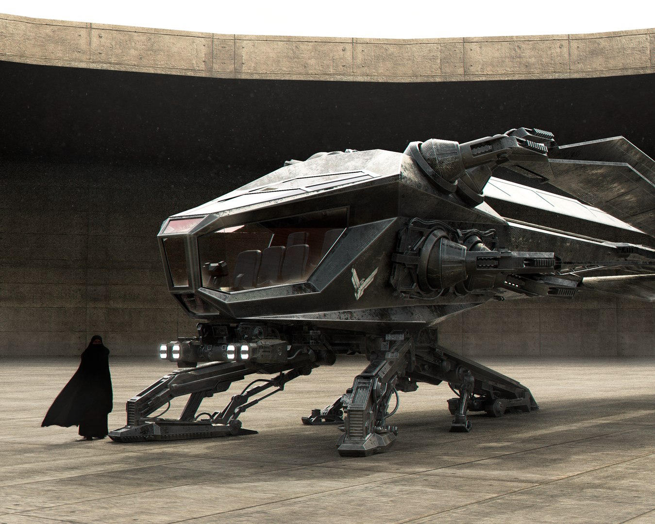 Ornithopter model - TurboSquid 1844191