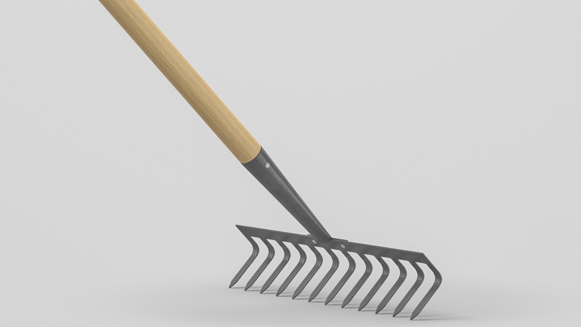 3D Garden Rake Model - TurboSquid 1809833