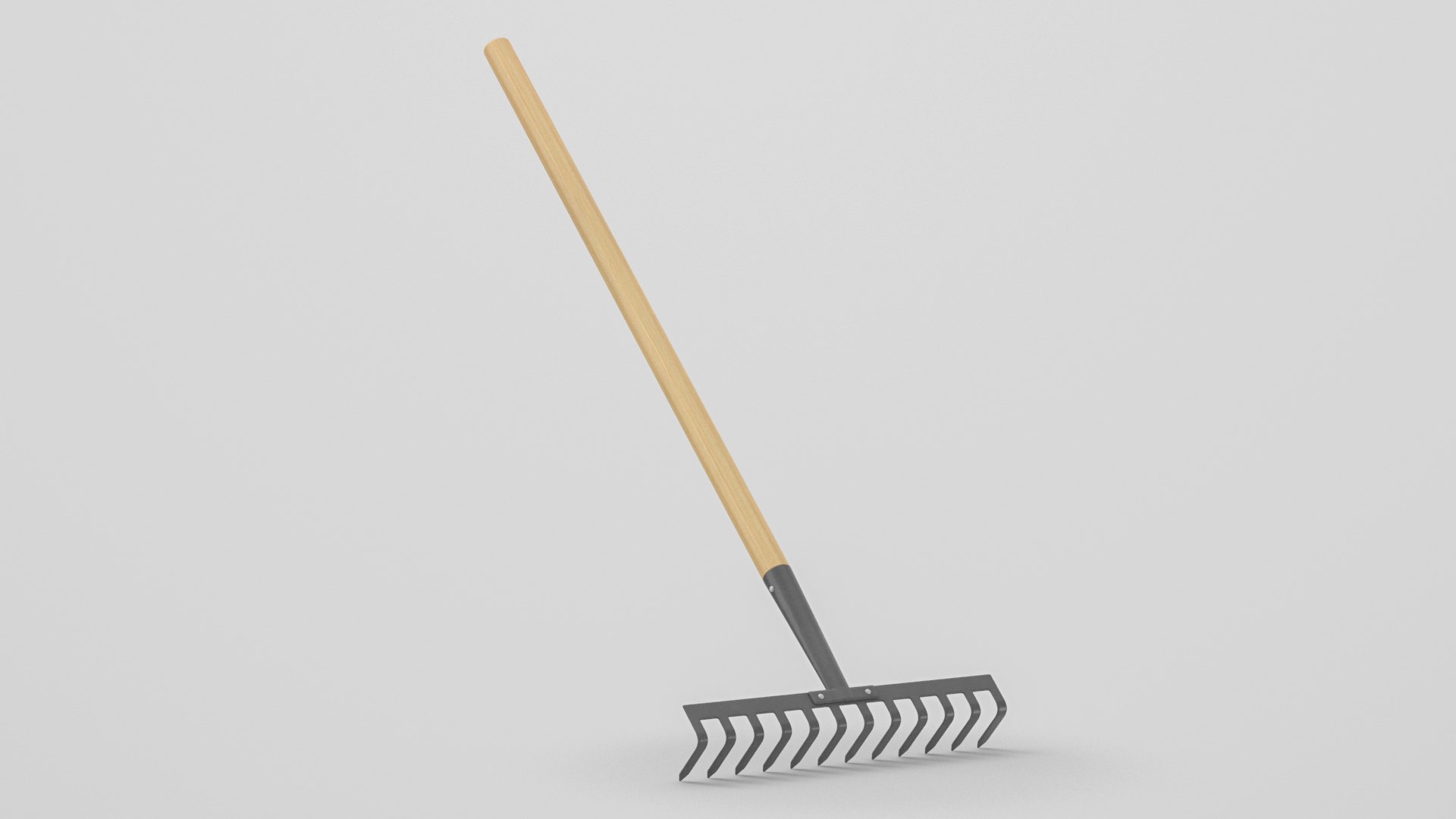 3D Garden Rake model - TurboSquid 1809833