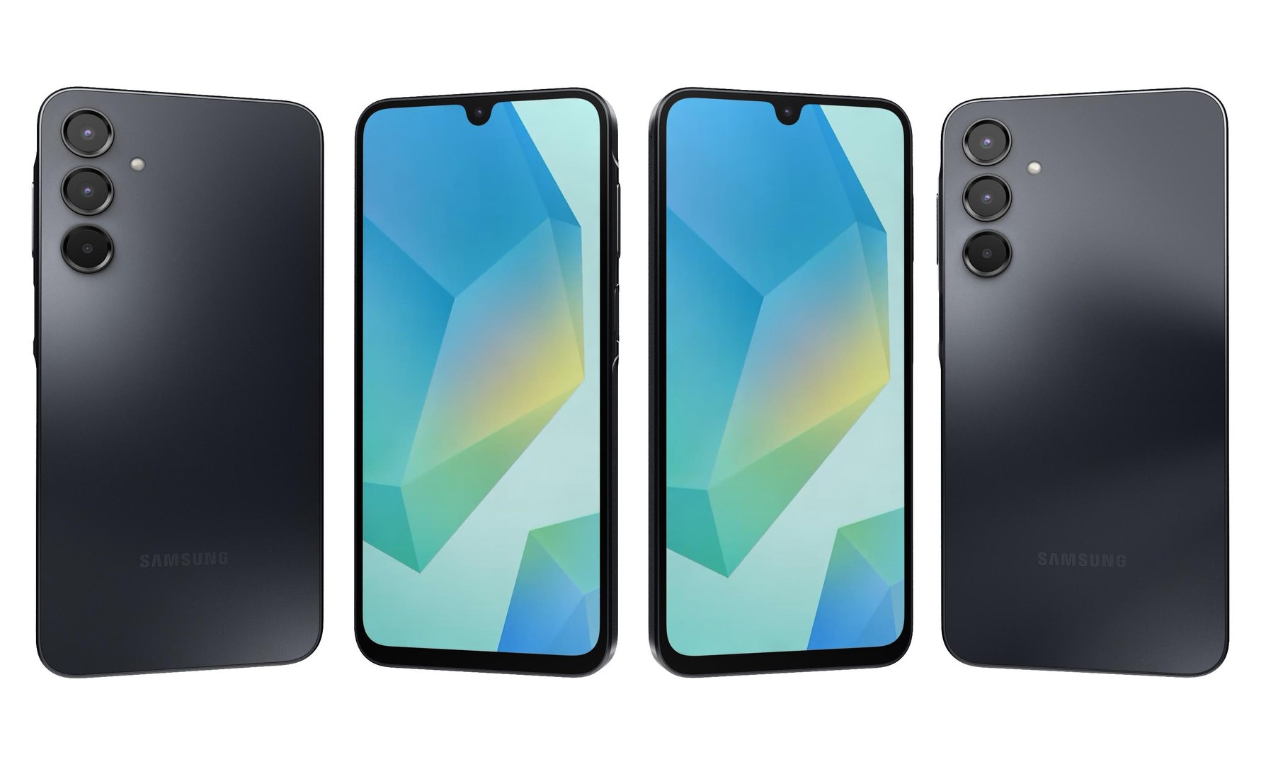 Samsung Galaxy A16 4G Black 3D - TurboSquid 2321471