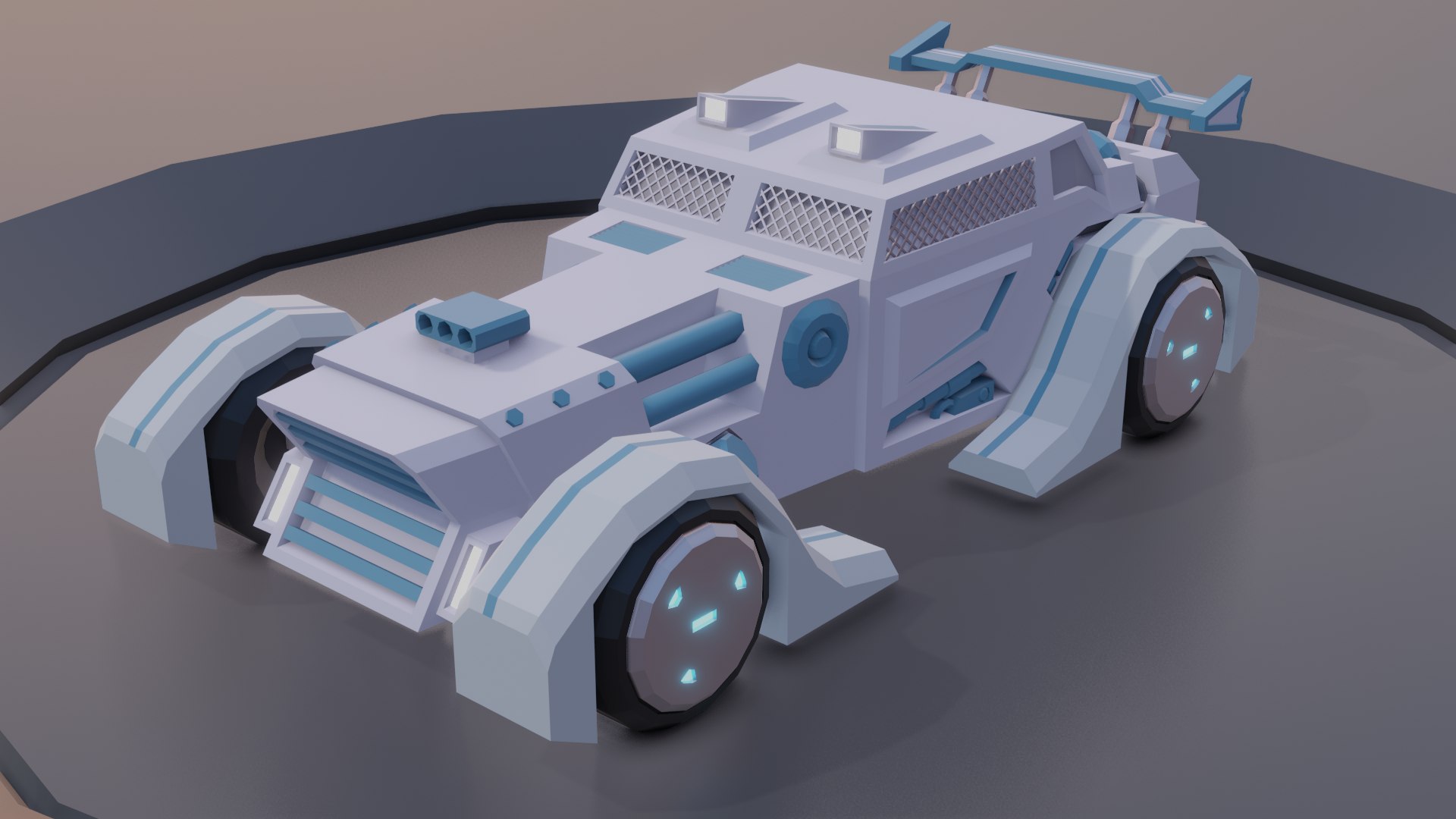 Blender car 3D model - TurboSquid 1694074