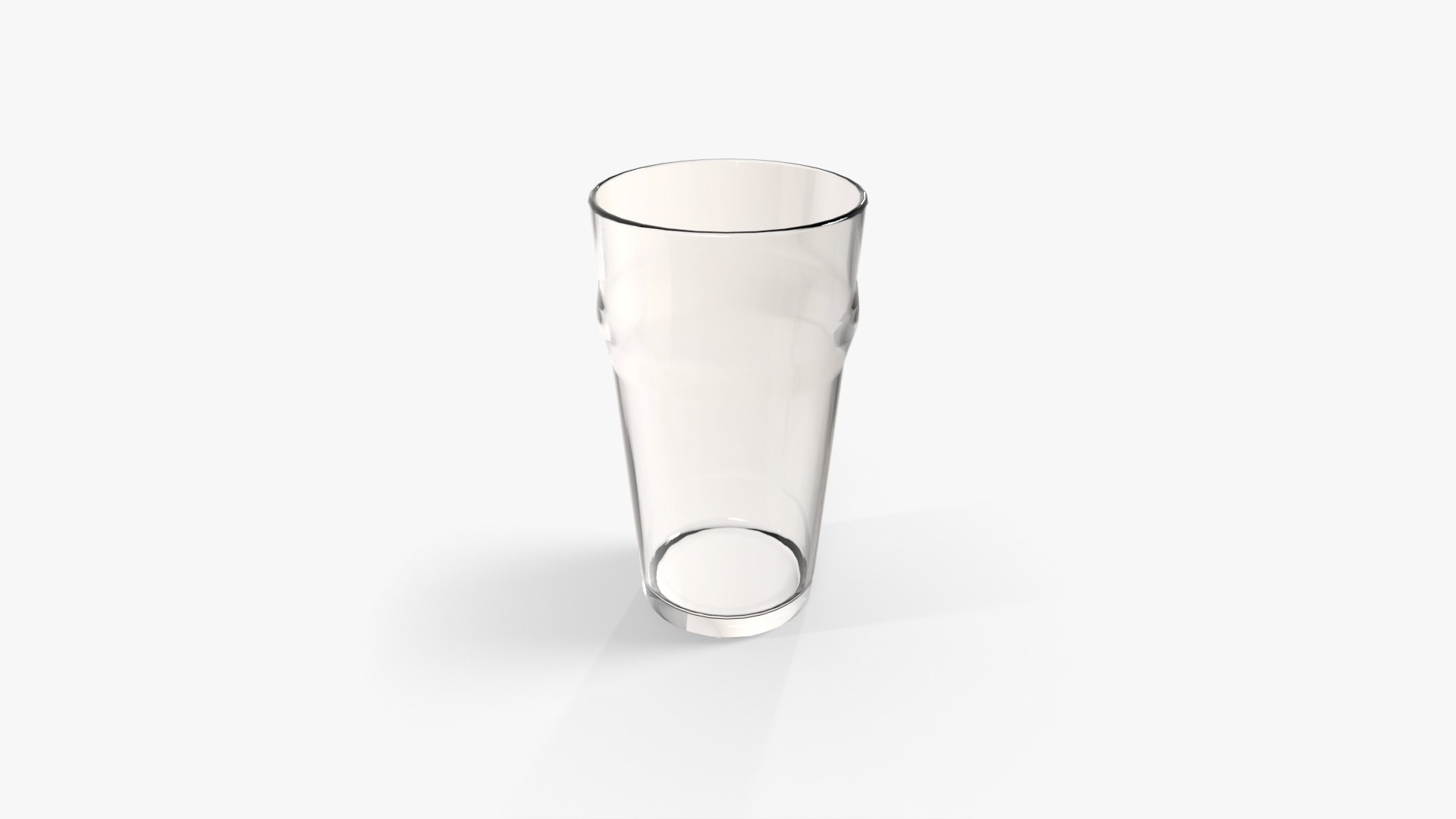 Nonic Pint Glass 3D Model - TurboSquid 2345723