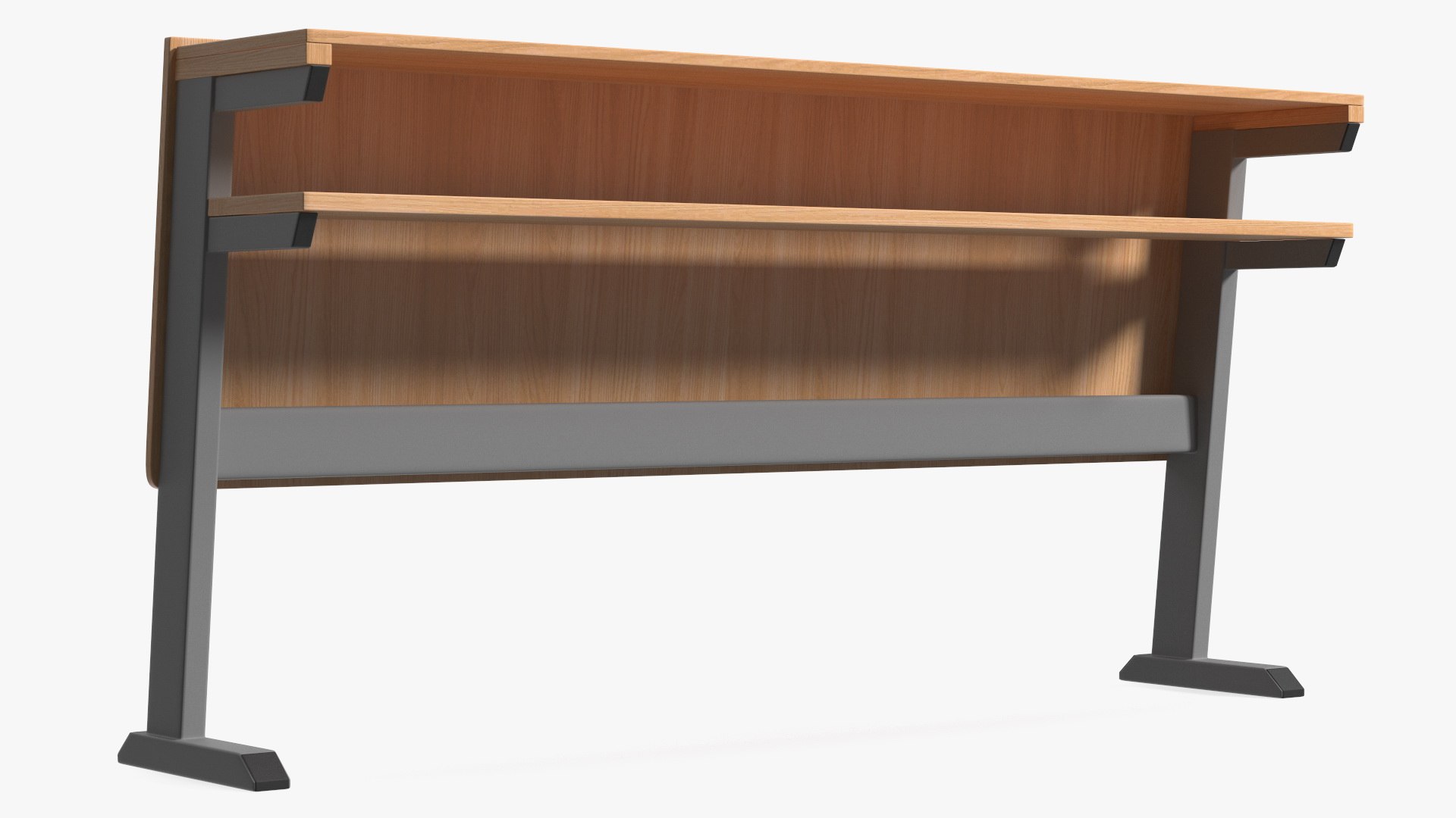 3D University Seating System Table For Three Seats - TurboSquid 1919095