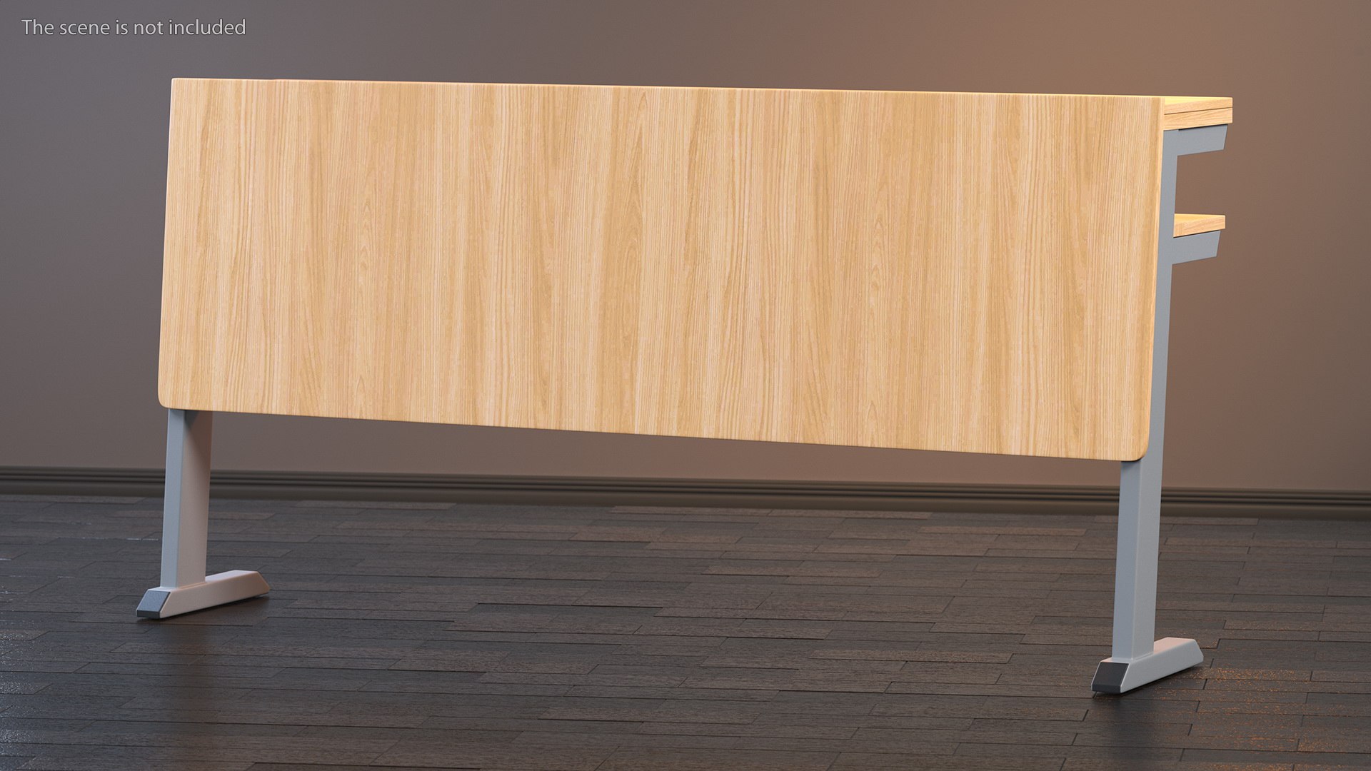 3D University Seating System Table For Three Seats - TurboSquid 1919095