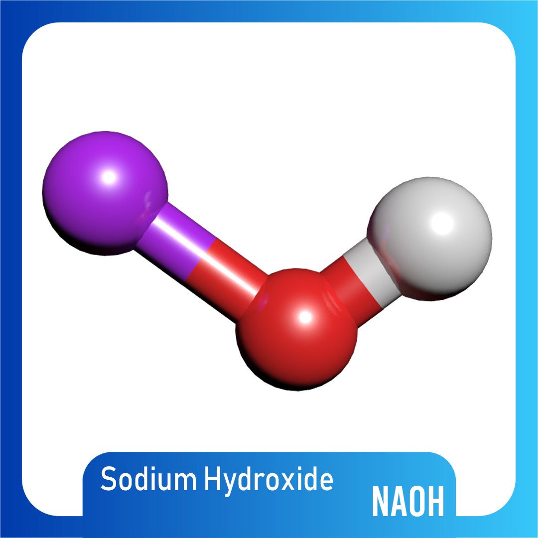 3D Sodium Hydroxide Molecule Naoh Model - TurboSquid 1427090