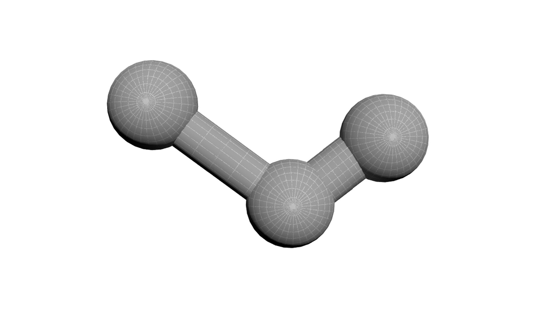 3D Sodium Hydroxide Molecule Naoh Model - TurboSquid 1427090