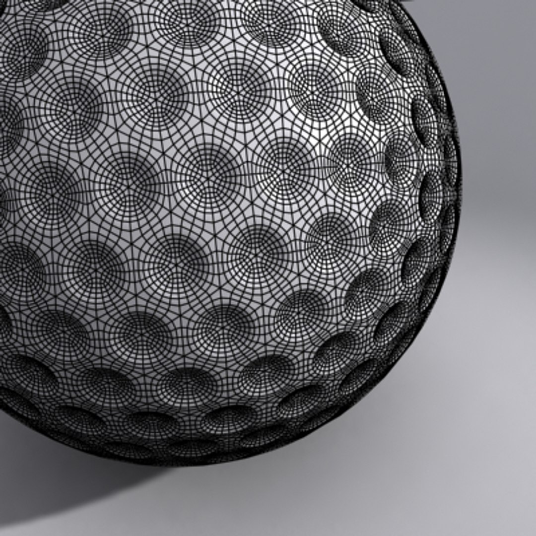 3d Golf Ball