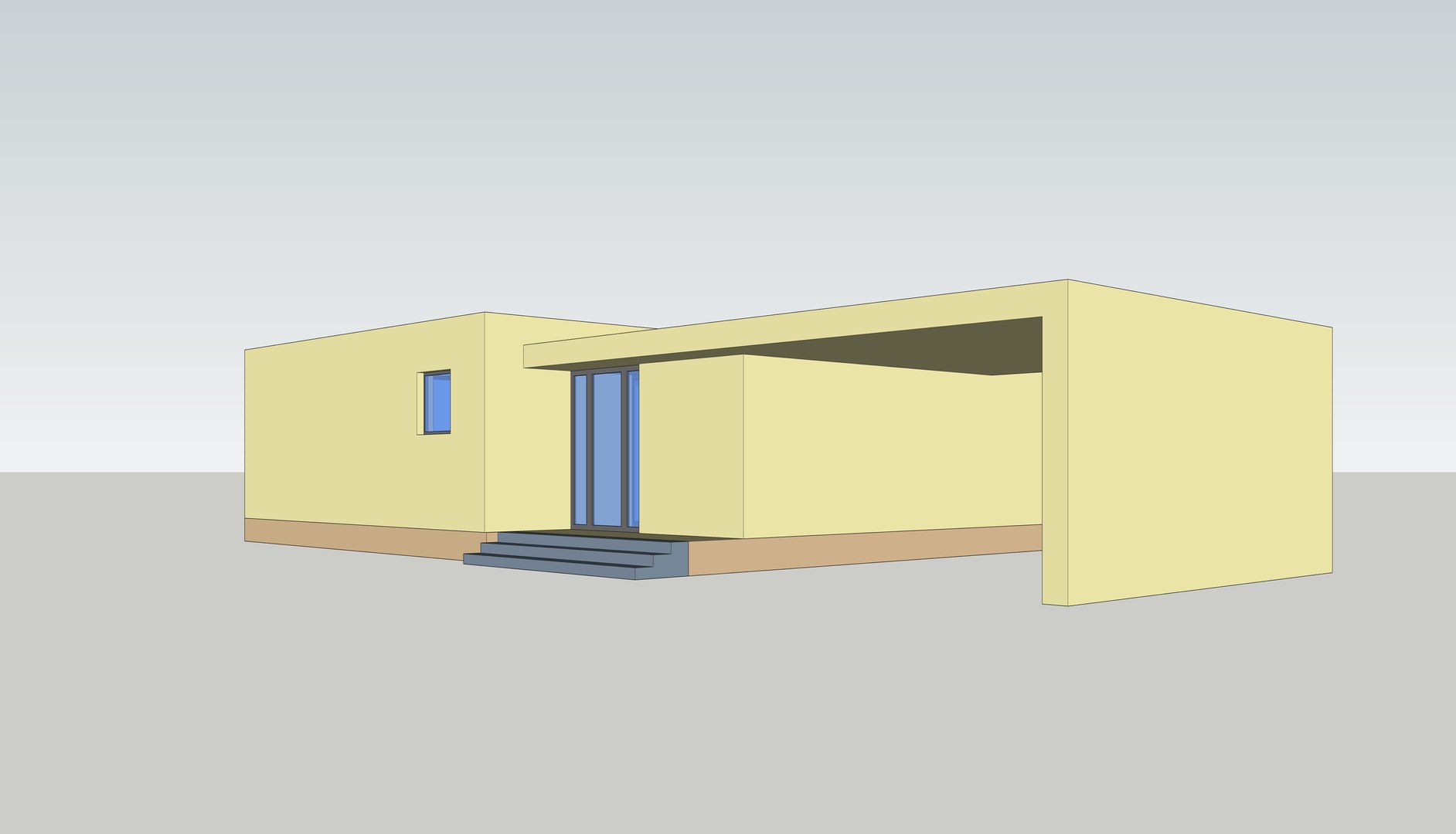 3D Small Simple Country House - TurboSquid 1518229