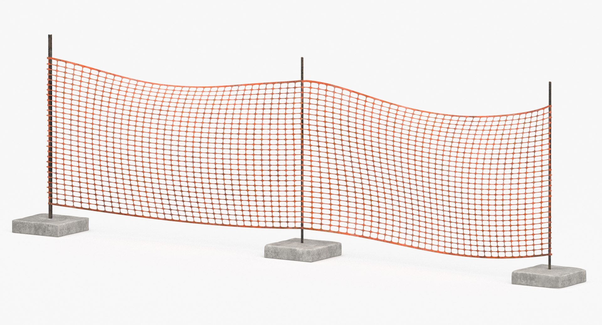 3D Safety Netting Long Clean And Dirty - TurboSquid 1874910