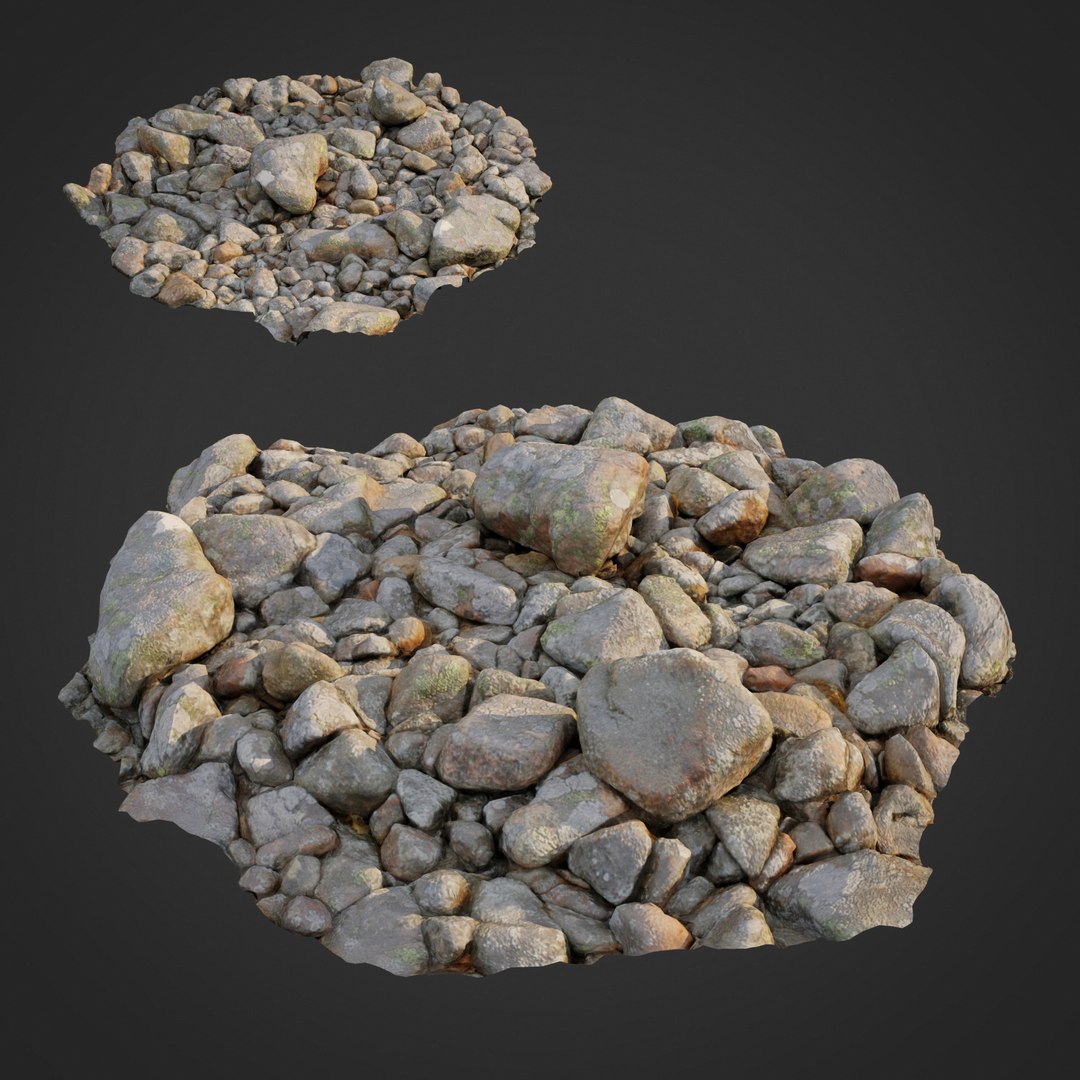 Scanned nature stone 023 3D model - TurboSquid 1217080