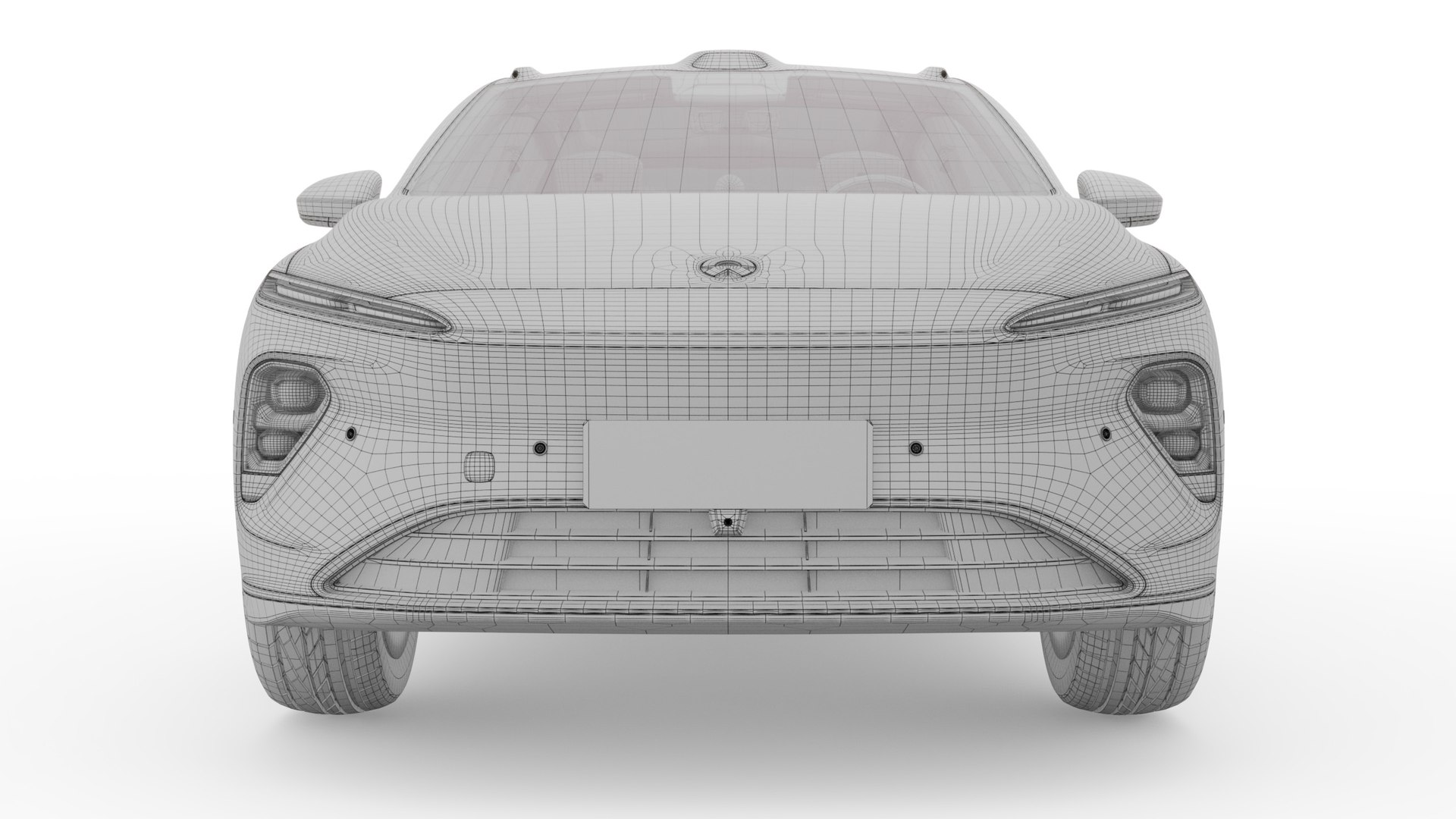 2024 NIO ET7 With Interior 3D Model - TurboSquid 2255601