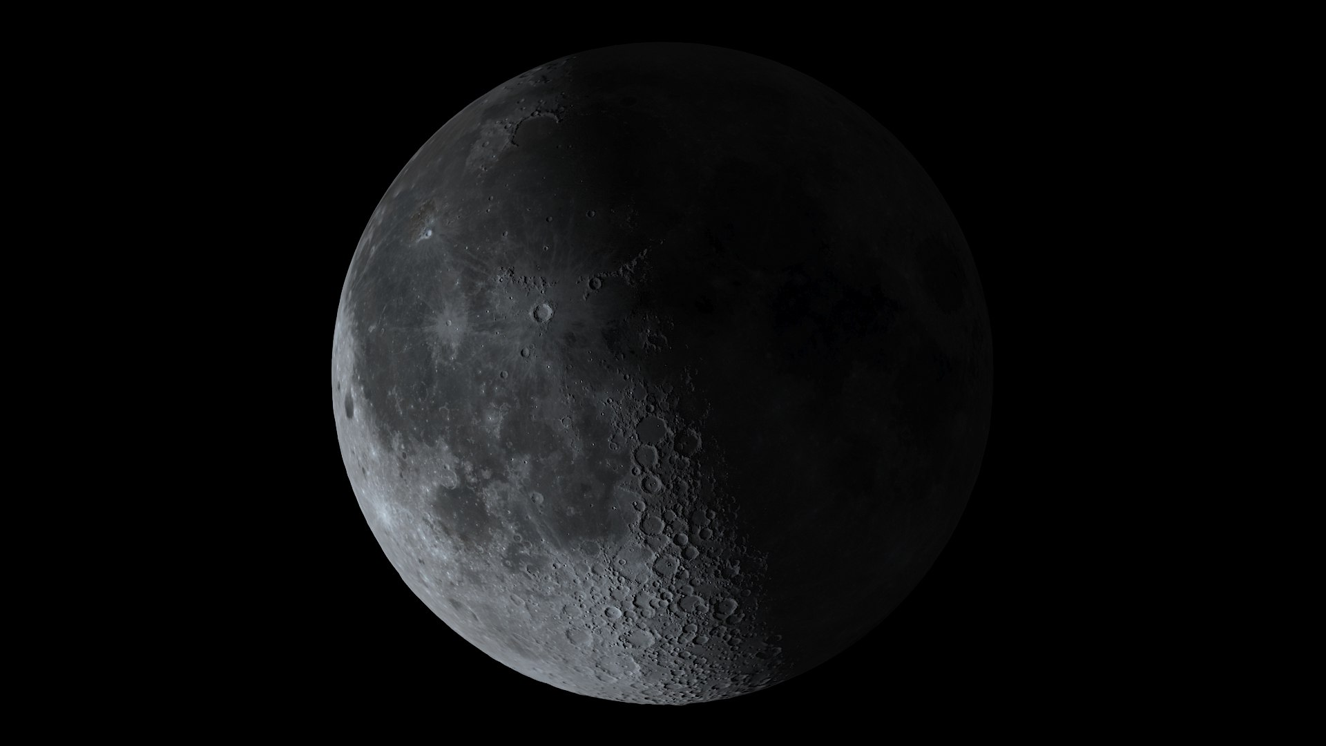 Photorealistic Moon 16k 3D Model - TurboSquid 1559328