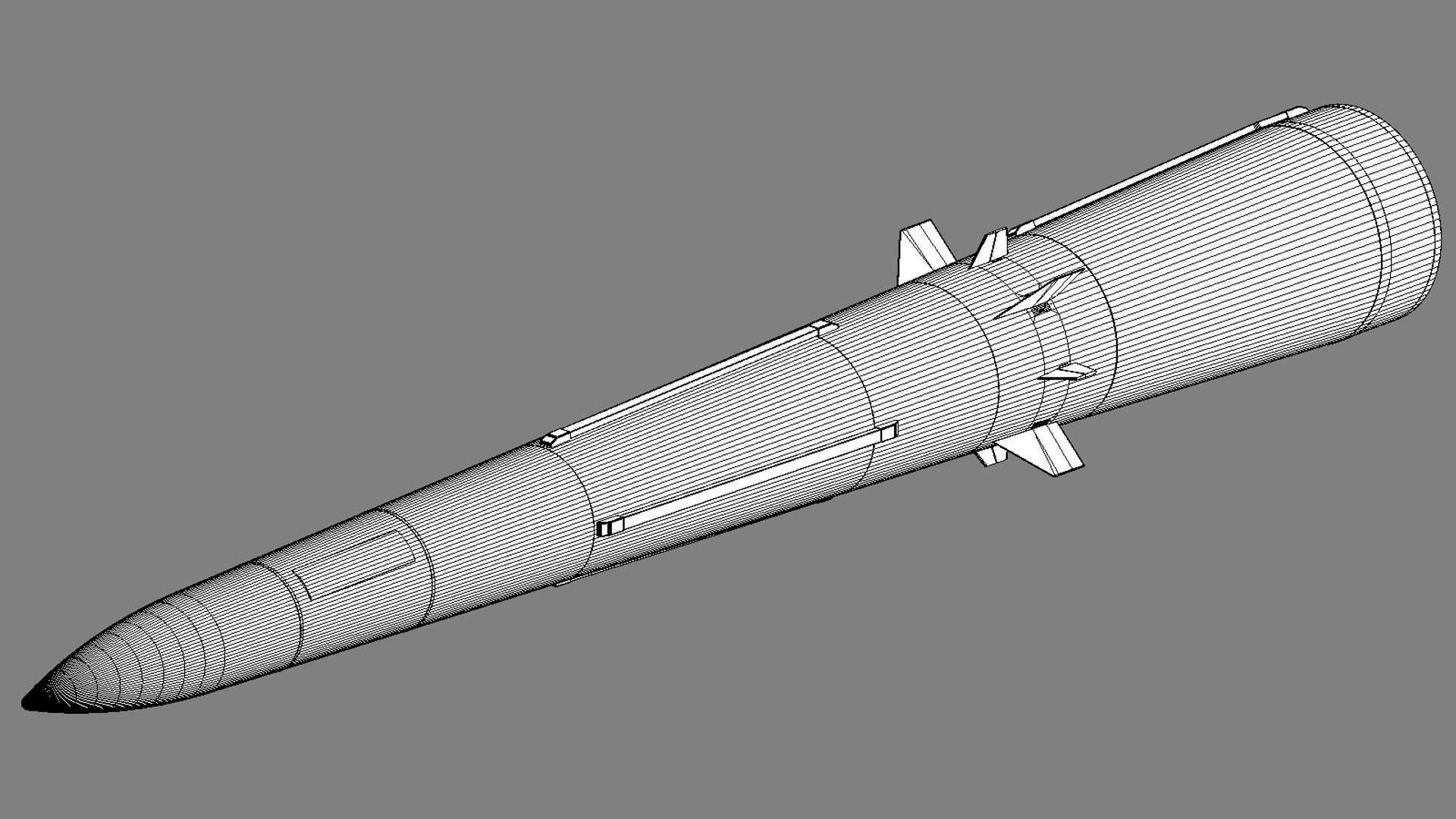 9m83 Missiles S-300v 3d Model